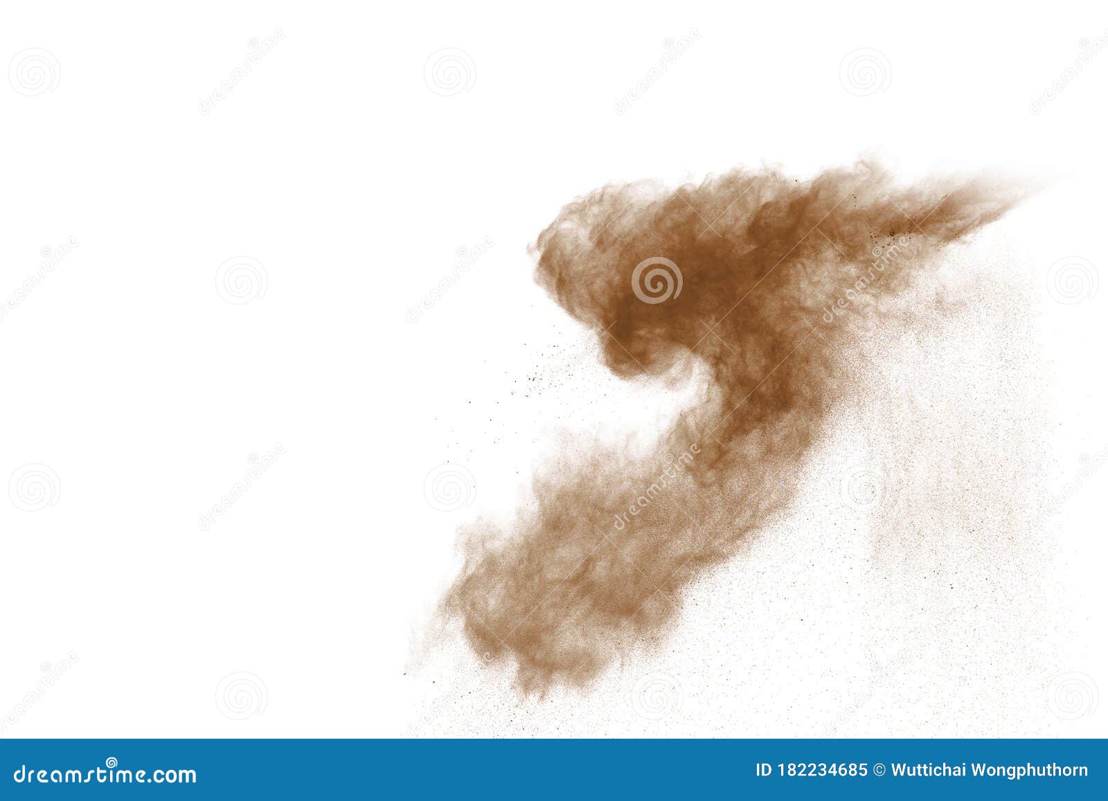Coffee Explosion Isolated on White Background Stock Image - Image of ...