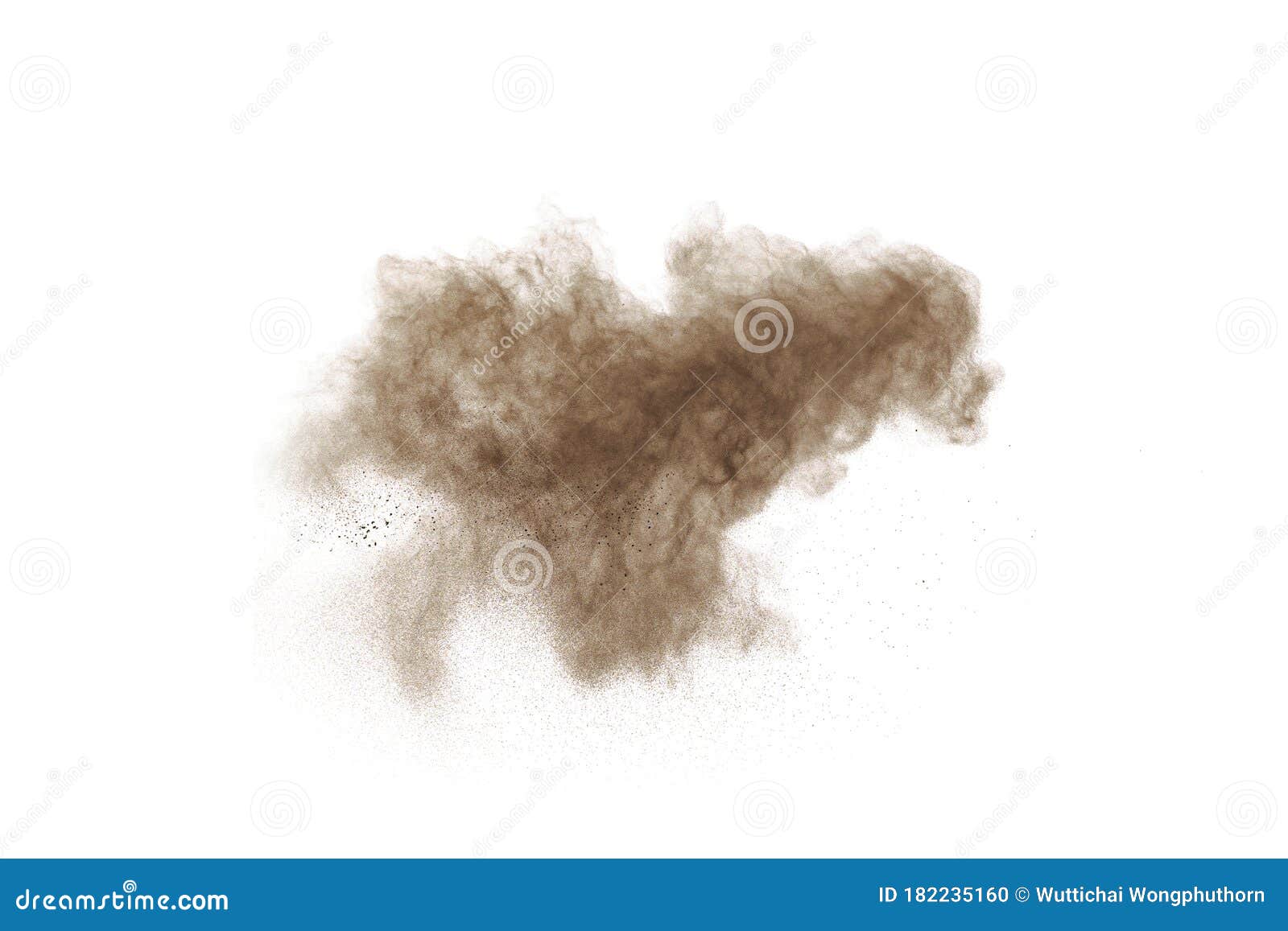 Coffee Explosion Isolated on White Background Stock Photo - Image of ...