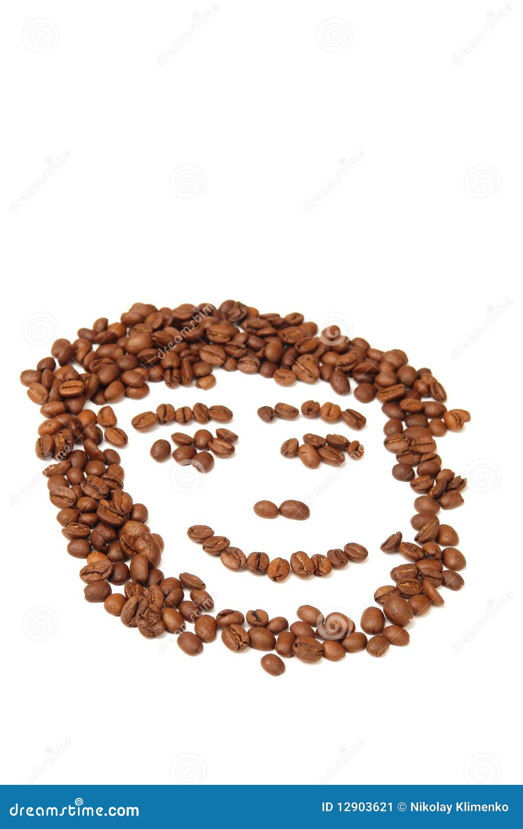 Coffee Face Smiled Isolated Stock Image - Image of bean, drink: 12903621