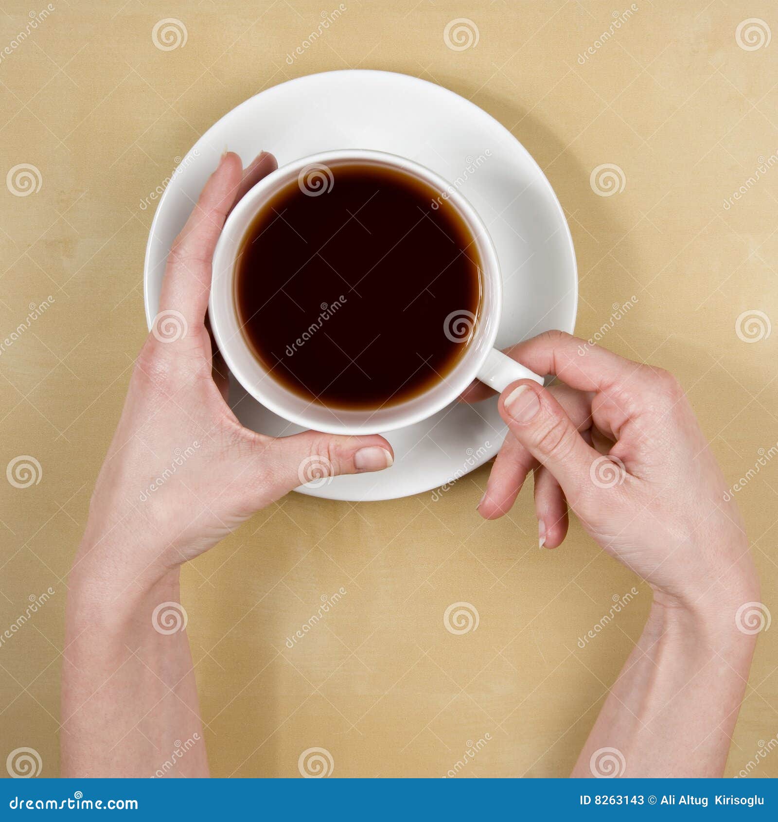 Coffee-female Hands Holding a Cup of Coffee Stock Image - Image of ...