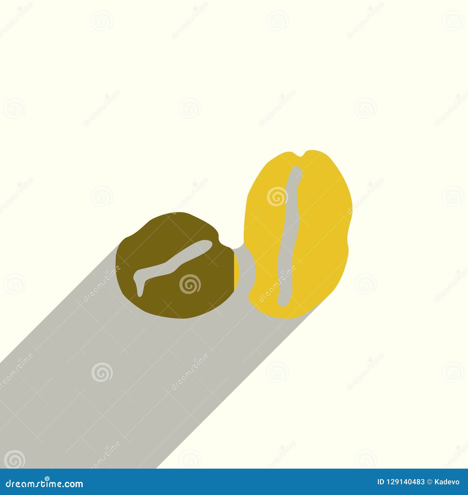 Coffee Flat Icons with of Shadow. Vector Illustration Stock Vector ... Coffee Flat Icons with of Shadow. Vector Illustration Stock Vector ...