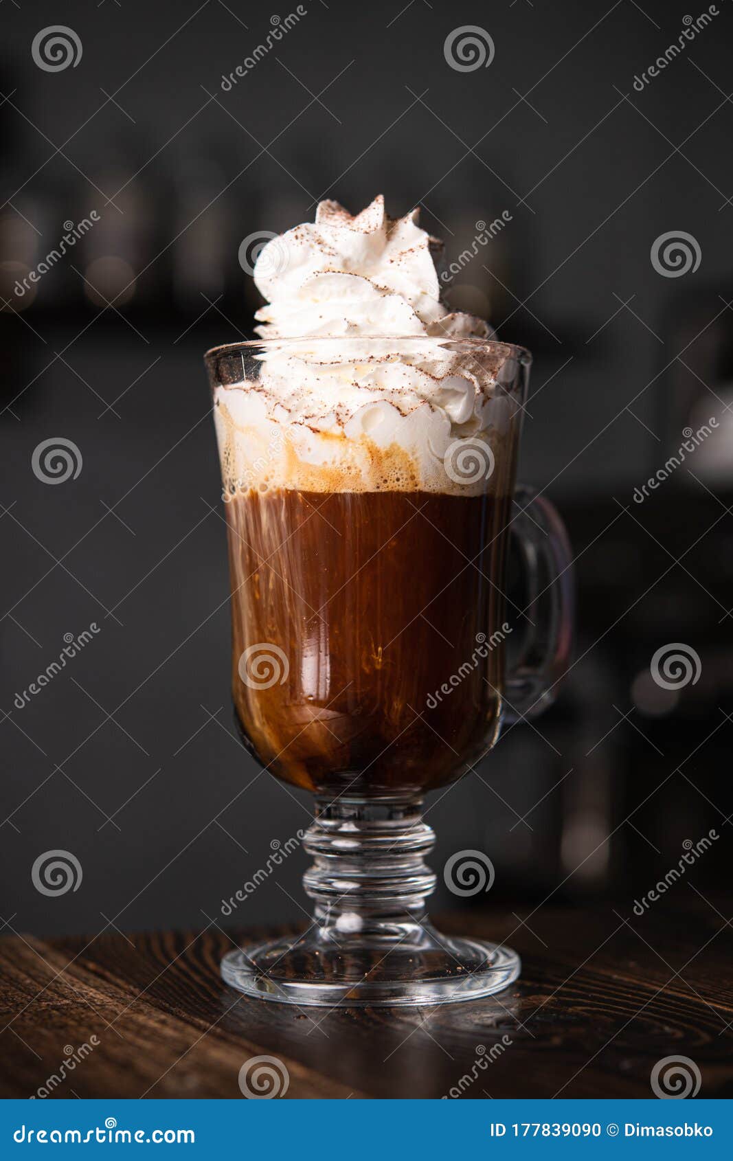 TAsty coffee frappe stock photo. Image of foam, frappuccino - 177839090