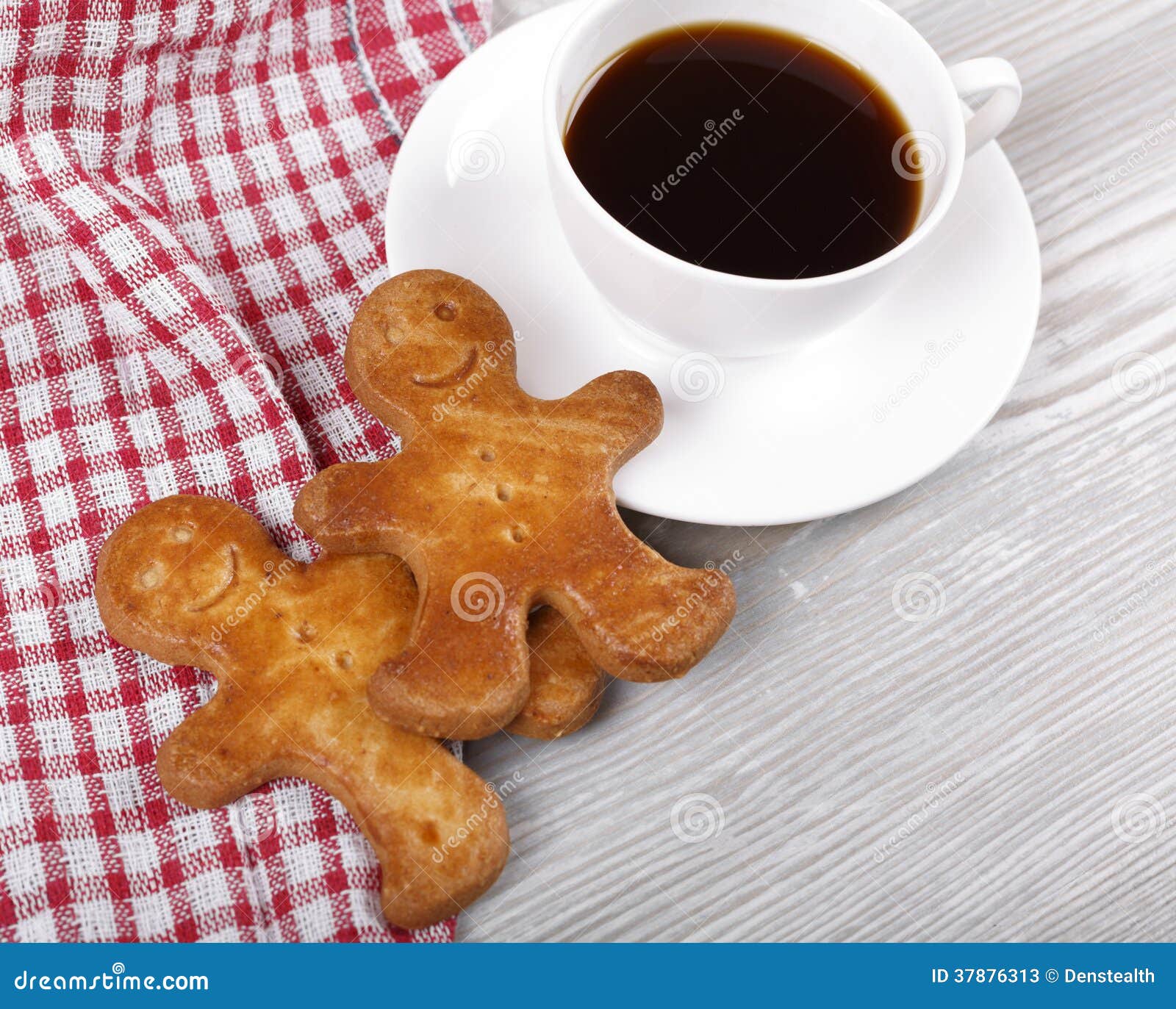 Coffee and Ginger Gingerbreads Stock Image - Image of gourmet ...