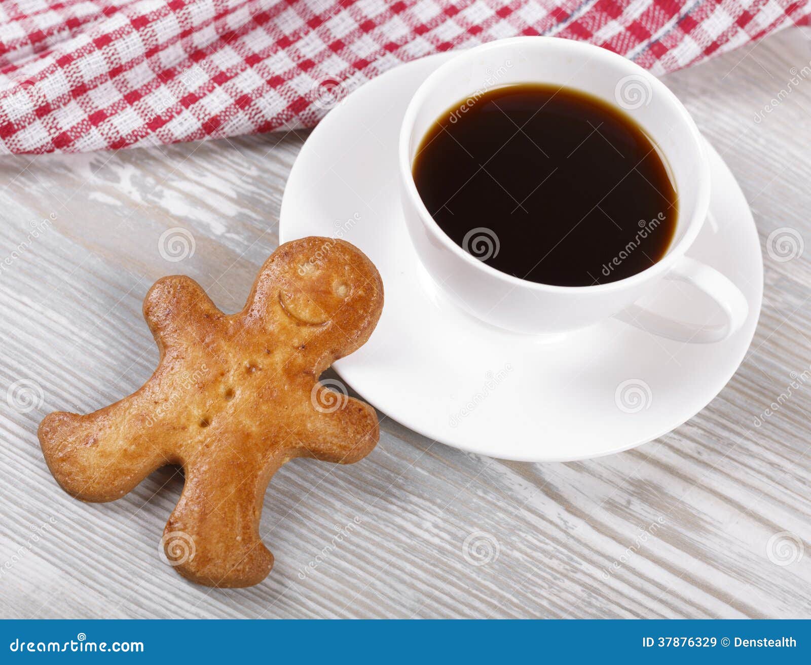 Coffee and Ginger Gingerbreads Stock Image - Image of pastries ...