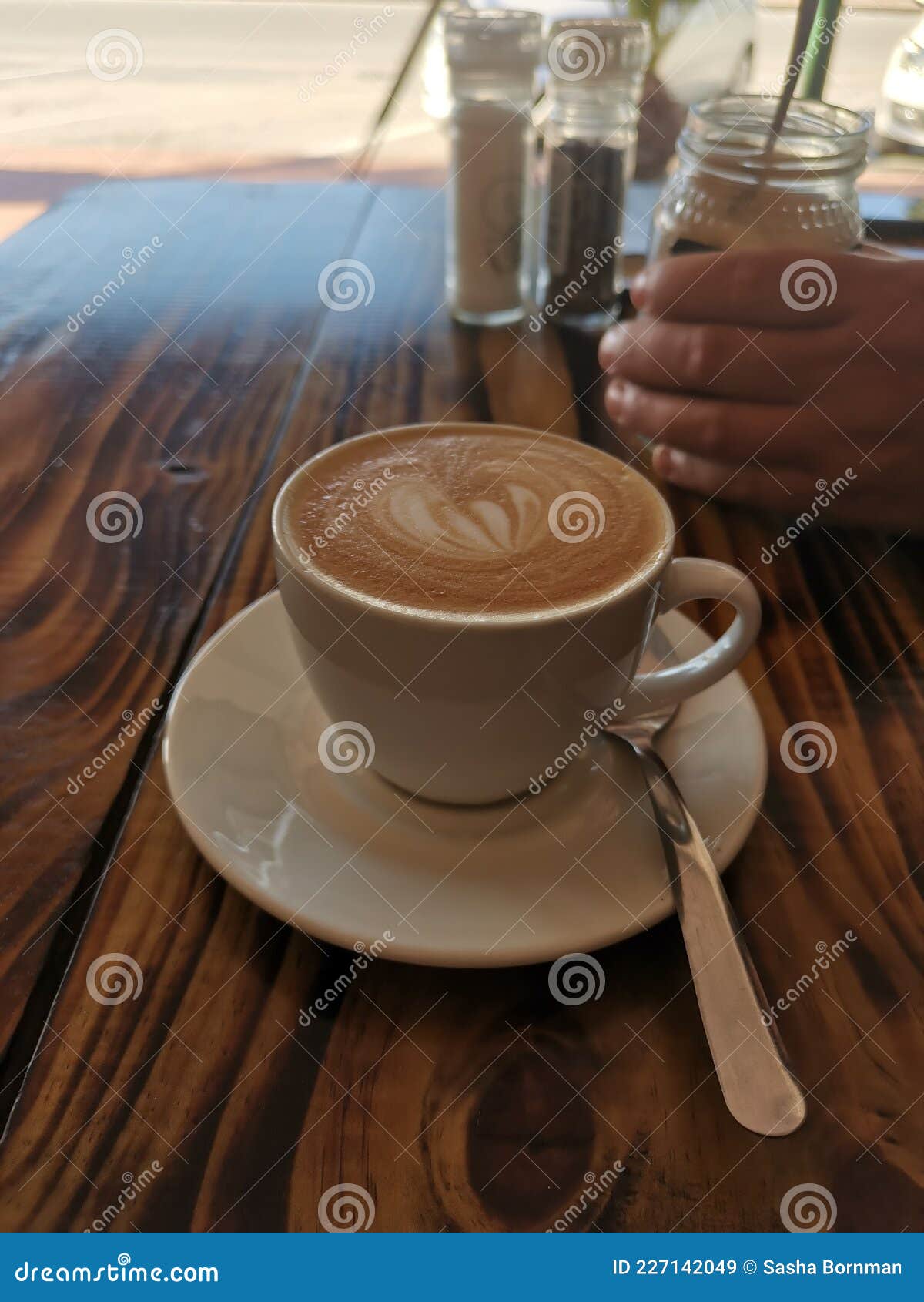 Coffee on the go stock image. Image of coffee, cappuccino - 227142049