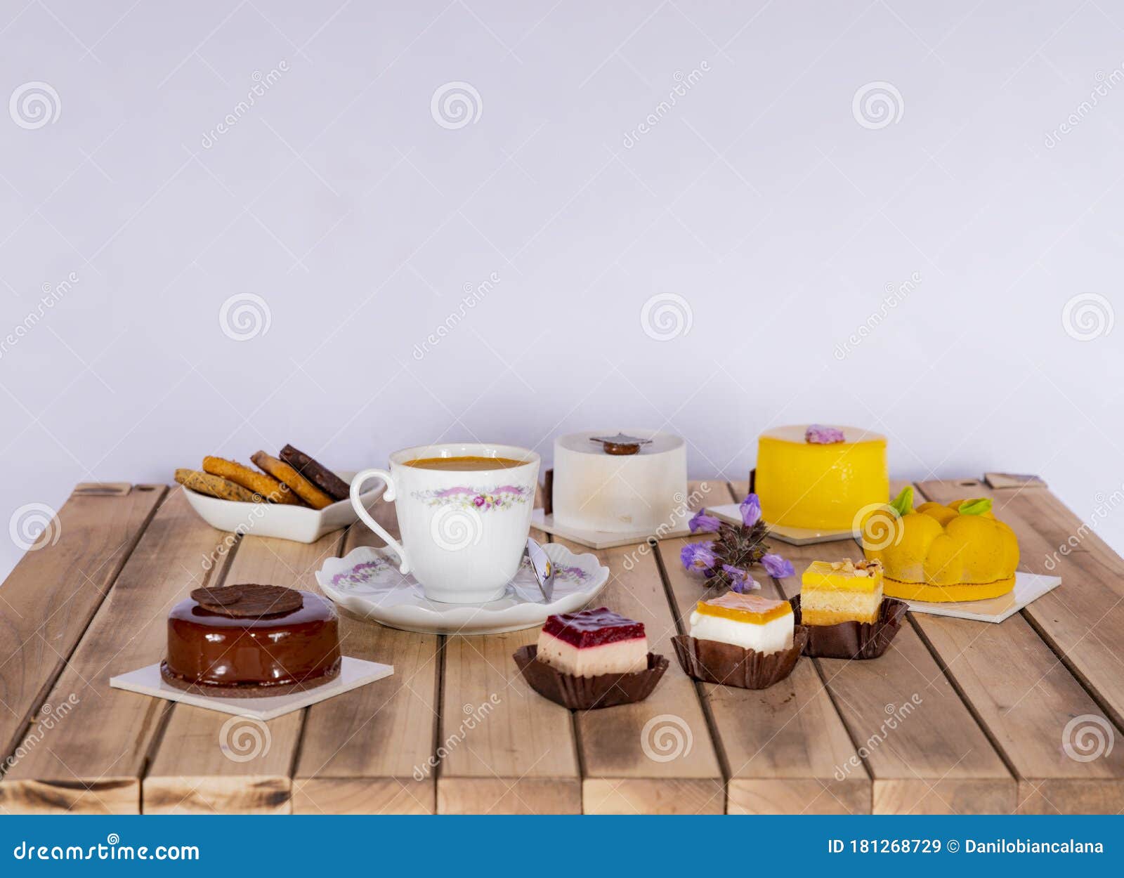 Coffee gourmand stock image. Image of creamy, caffe - 181268729