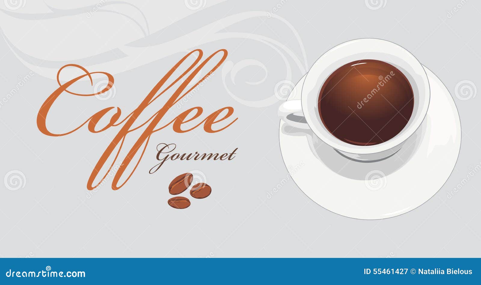 Coffee Gourmet. Label for Design Stock Vector - Illustration of ...