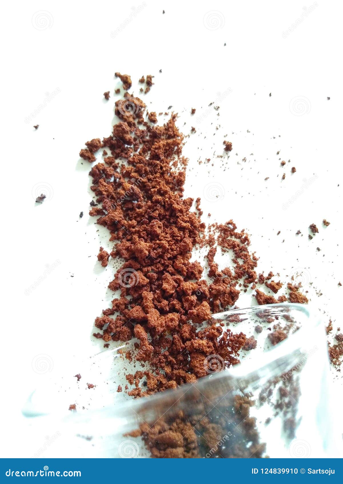 Coffee grain stock photo. Image of background, grain - 124839910