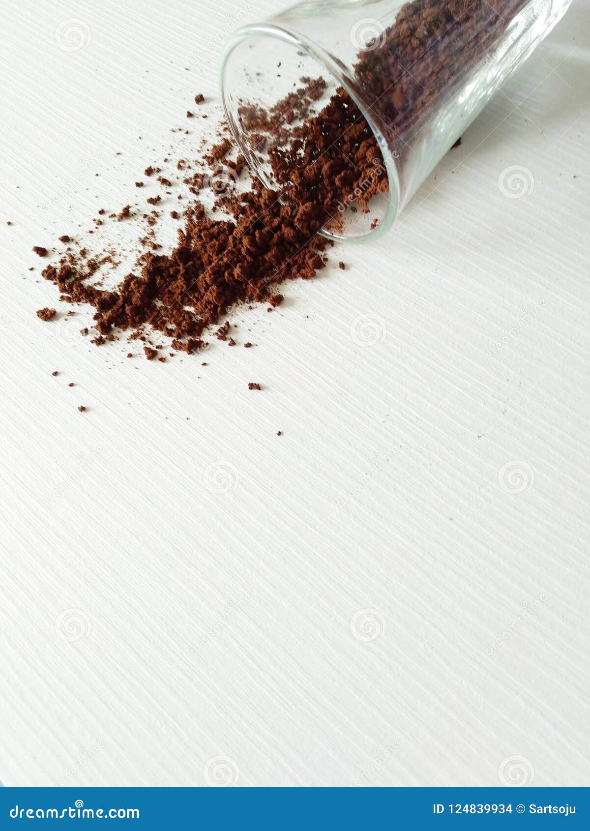 Coffee grain stock photo. Image of white, splitting - 124839934