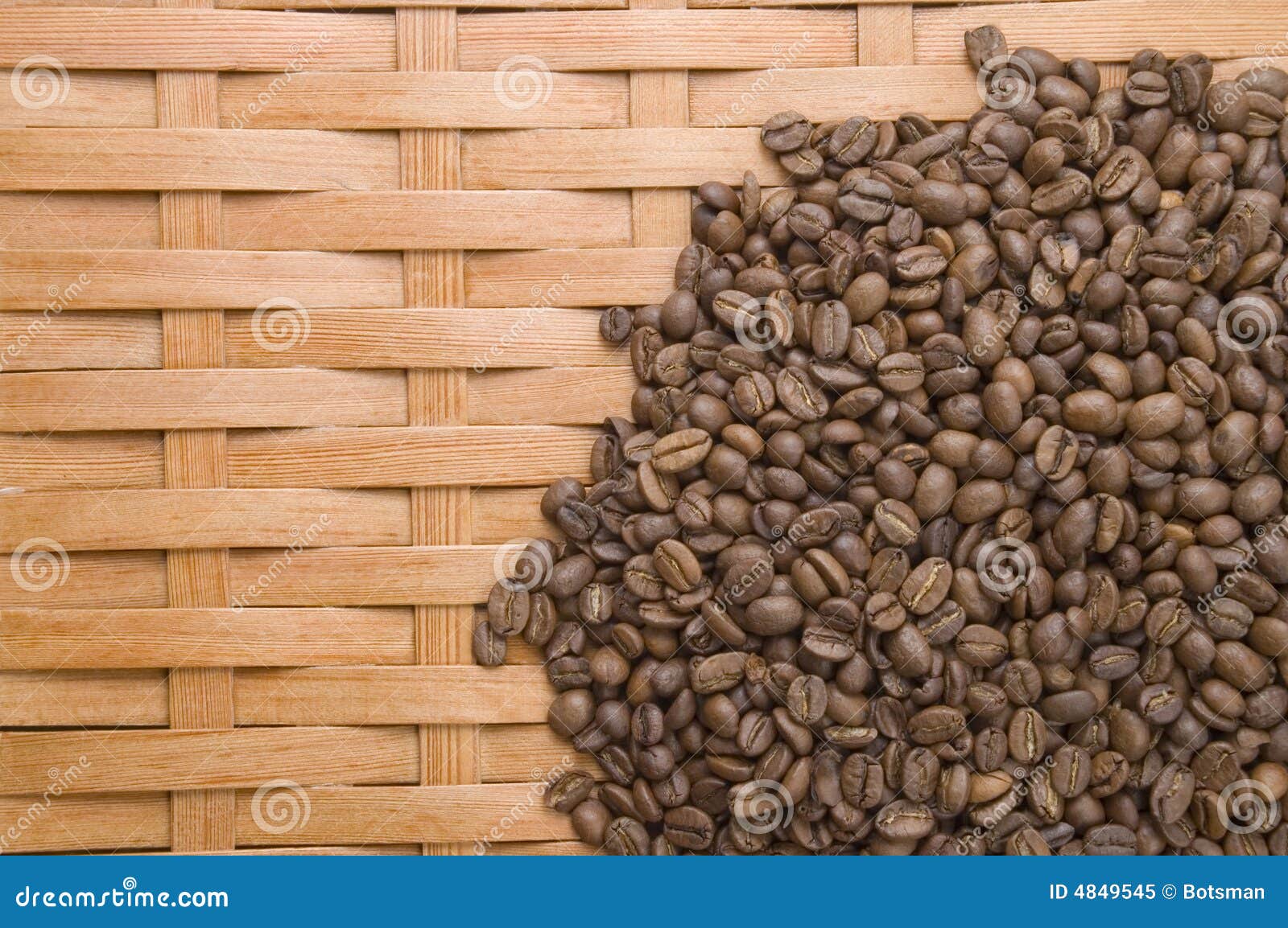Coffee in grains. stock image. Image of grind, kitchen - 4849545