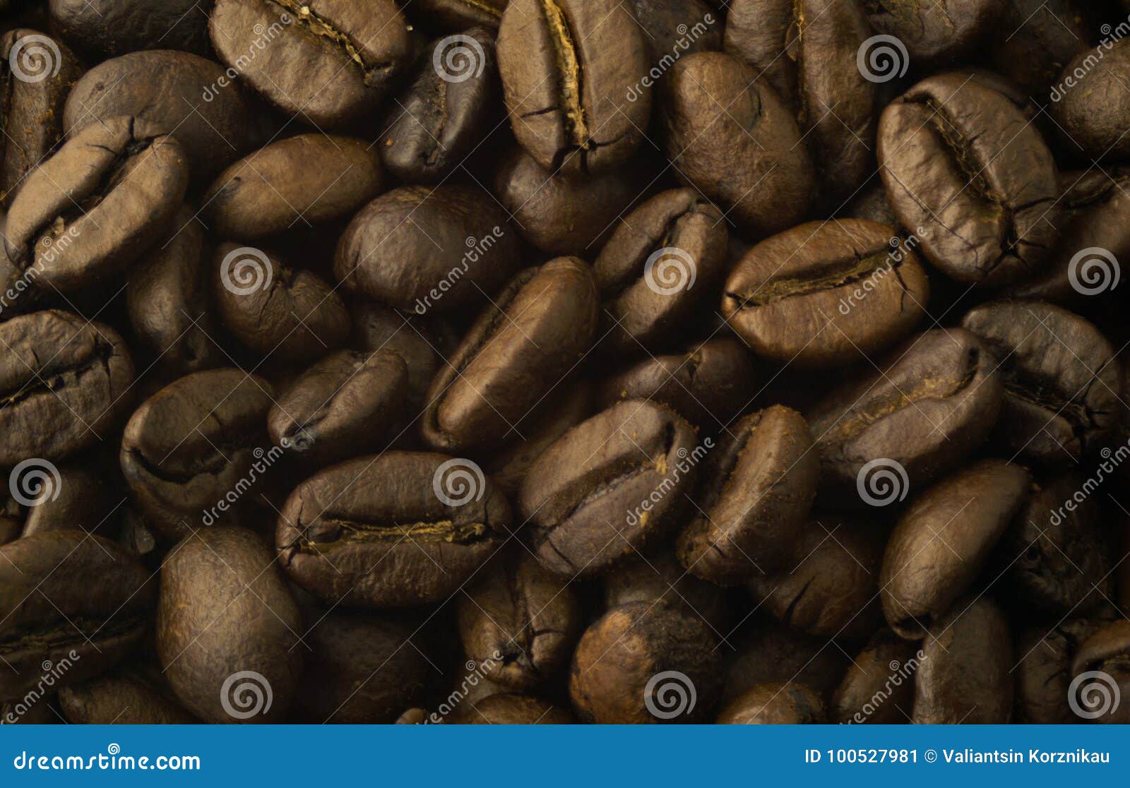 Coffee grains stock image. Image of breakfast, beverage - 100527981