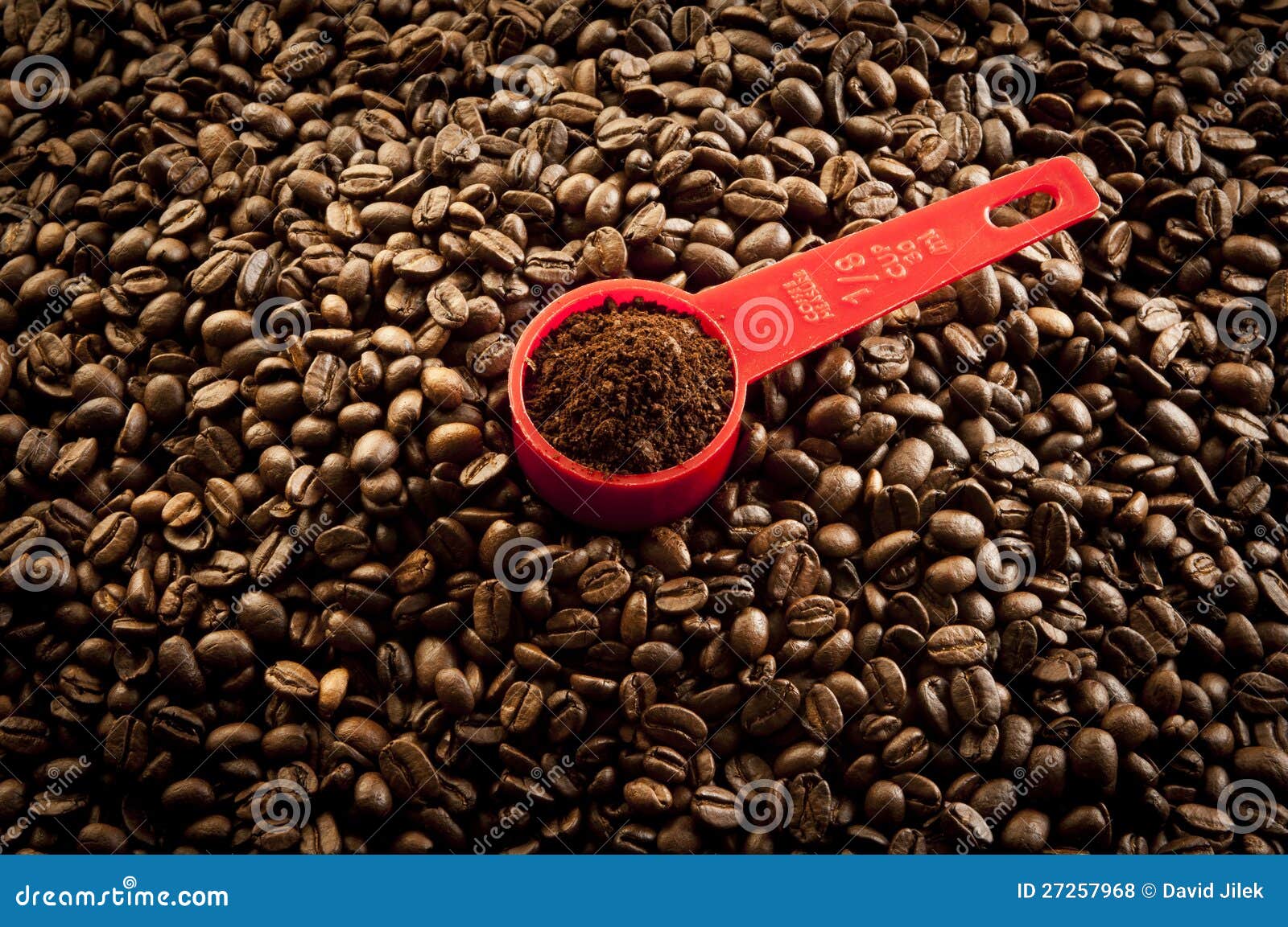 Coffee granules and seeds stock photo. Image of roasted - 27257968