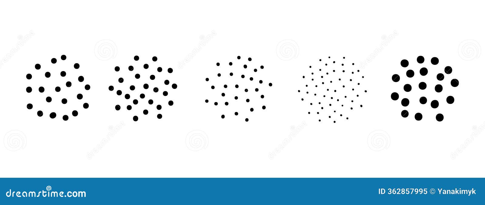 Coffee Grind Different Sizes From Coarse To Fine. Coffee Sizes Set ...