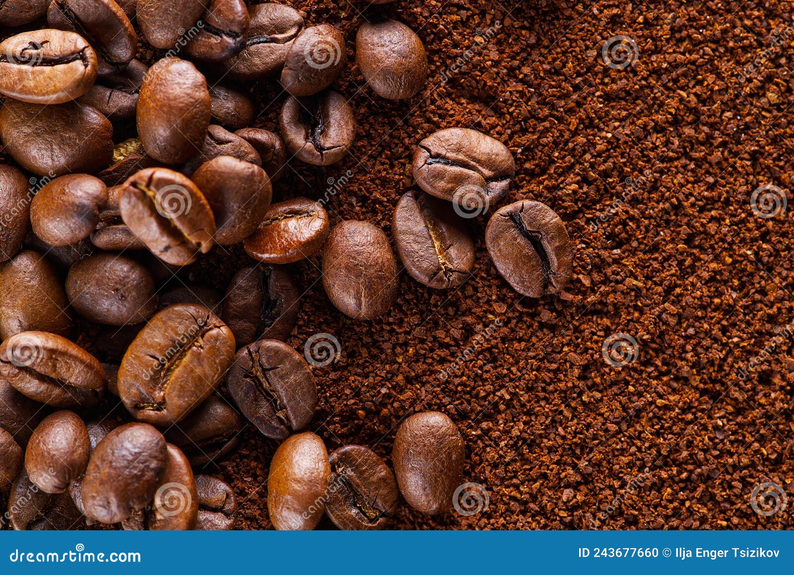 Coffee Grind Texture Background , Banner. Coffee Powder Abstract ...