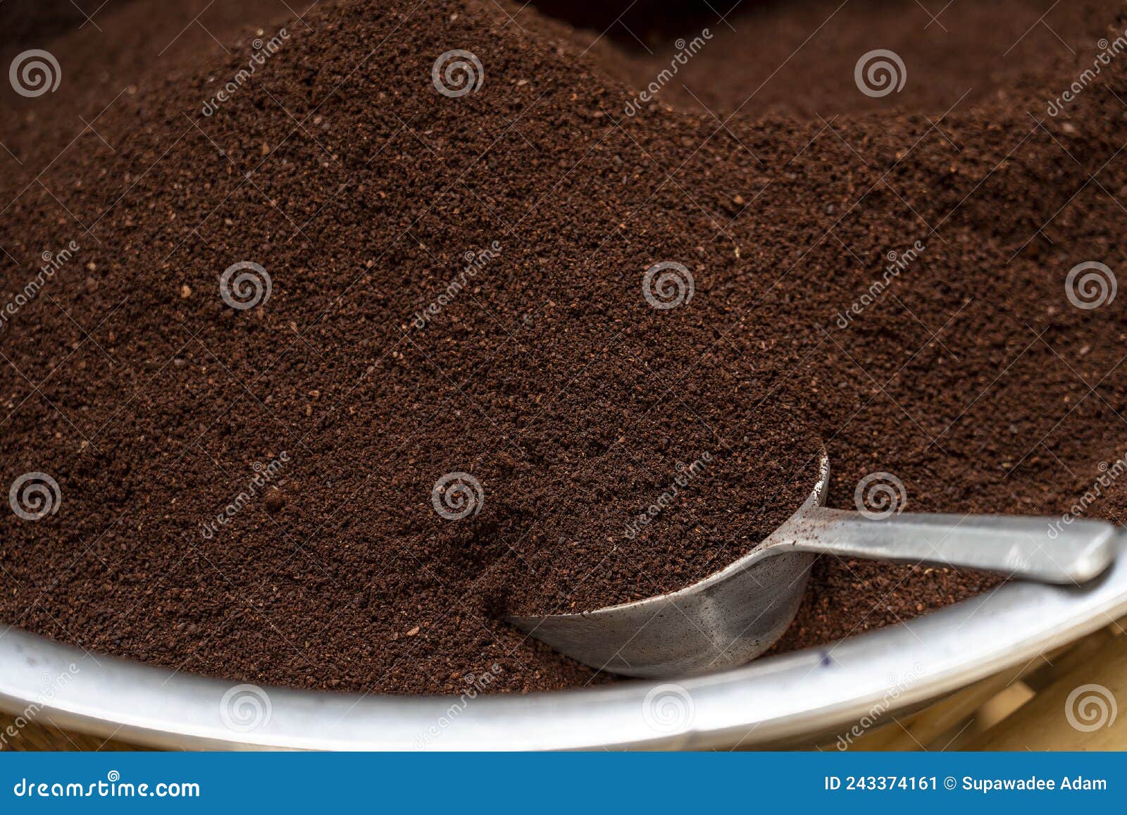 Coffee Grind Texture Background Stock Image - Image of grained ...