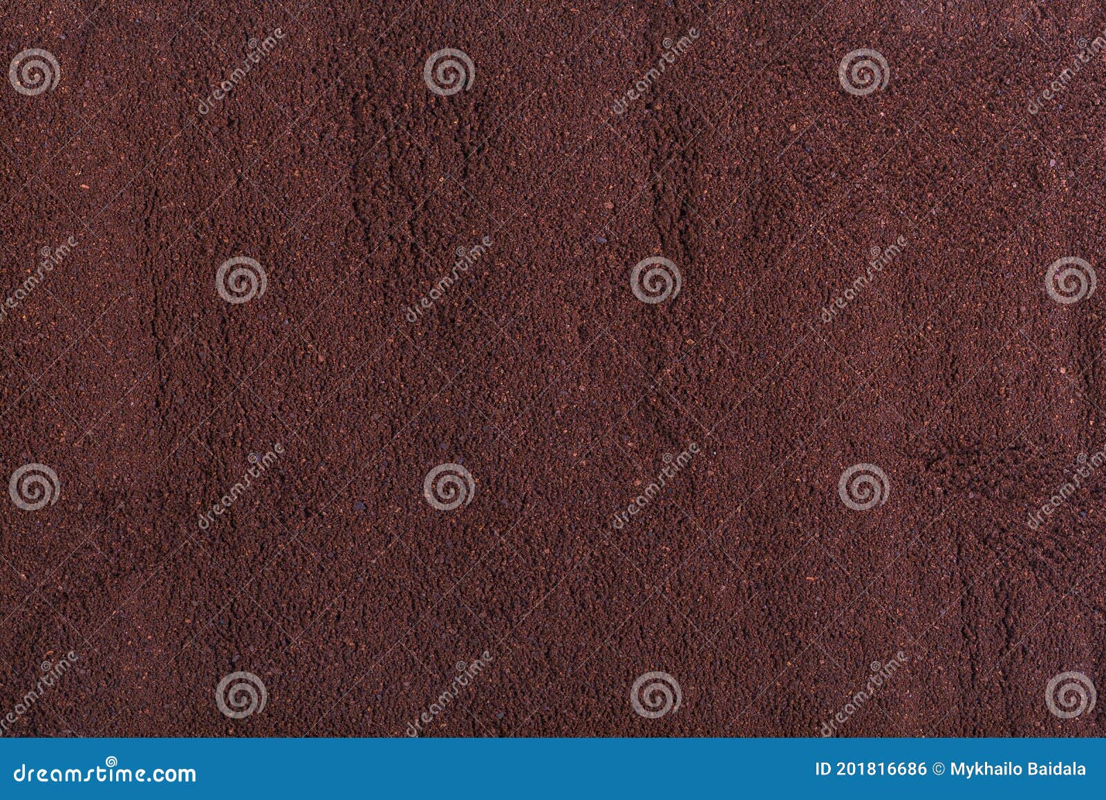 Coffee Grind Texture Background, Close Up. Ground Coffee Brown ...