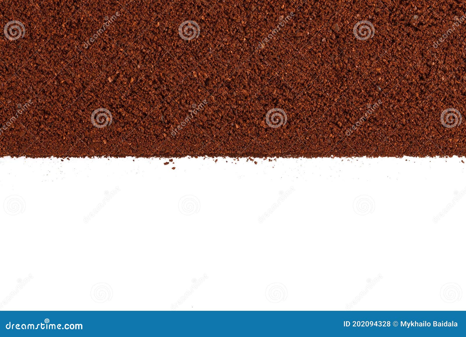Coffee Grind Texture Background, Close Up. Ground Coffee Brown ...