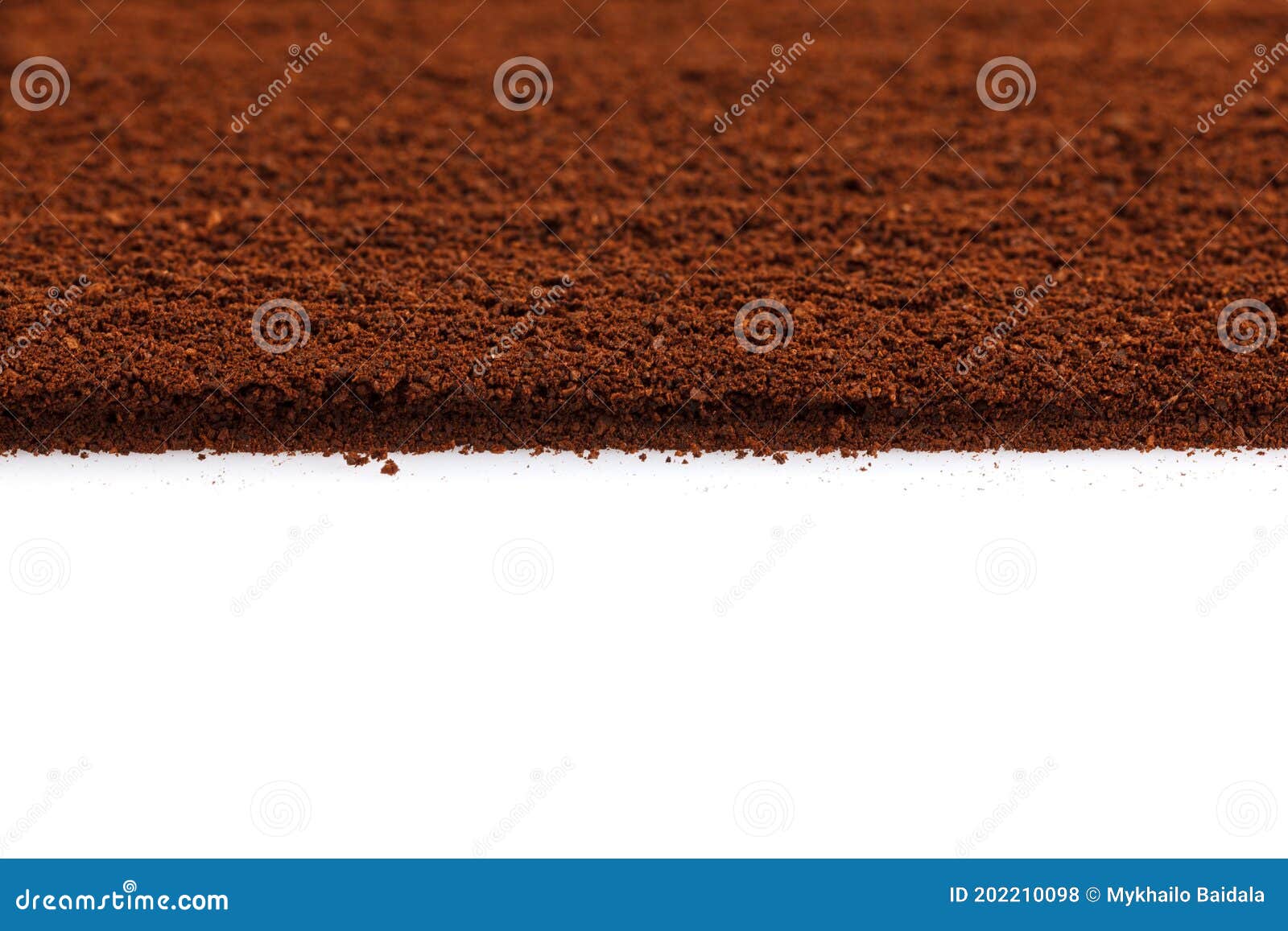 Coffee Grind Texture Background, Close Up. Ground Coffee Brown ...