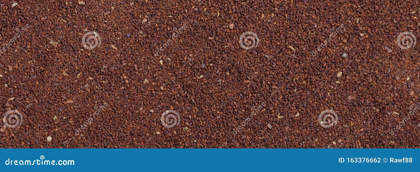 Coffee Ground Full Background, Banner, Top View Stock Photo - Image of ...
