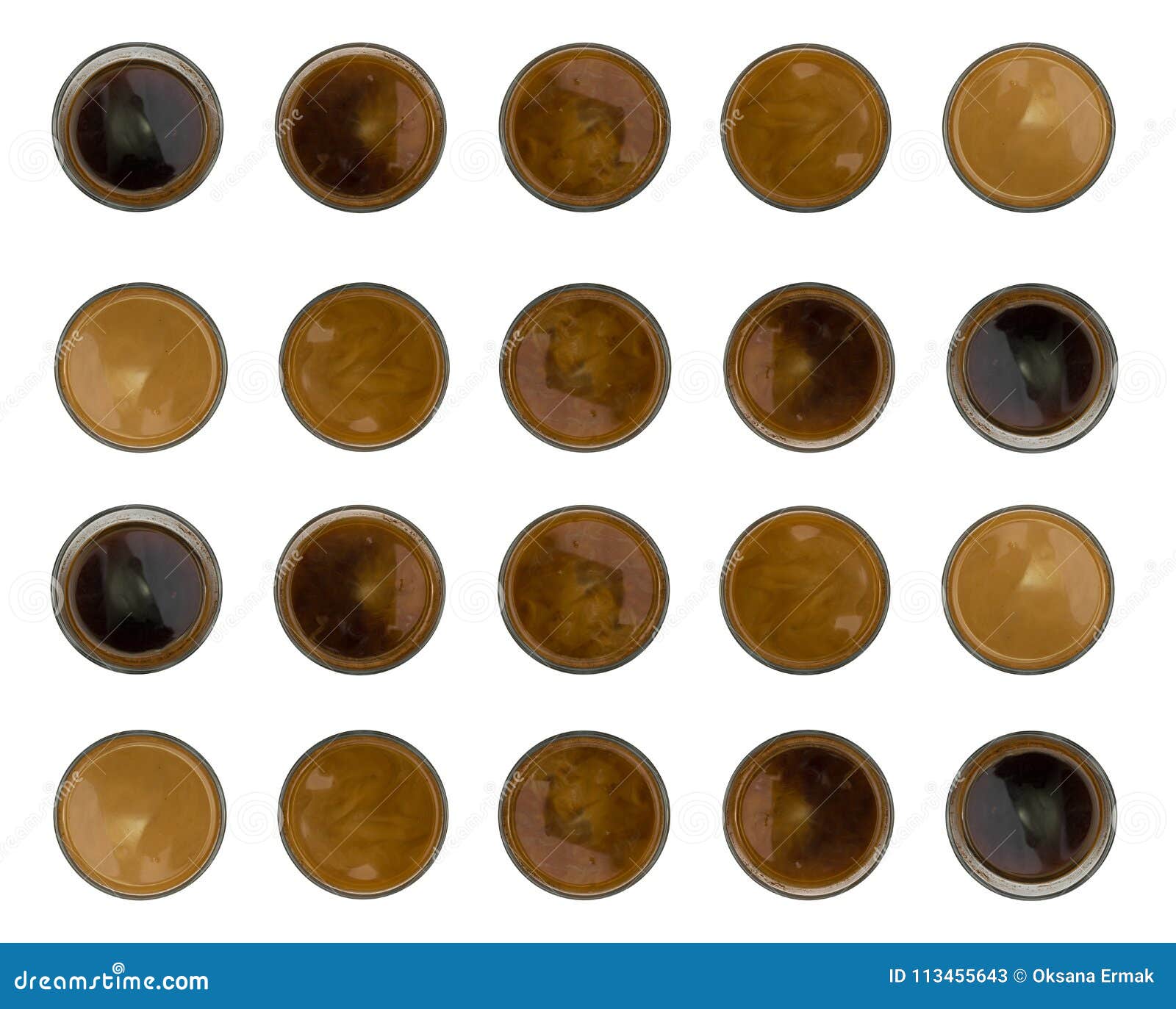 Coffee Halftone or Gradient Stock Image - Image of bright, closeup ...