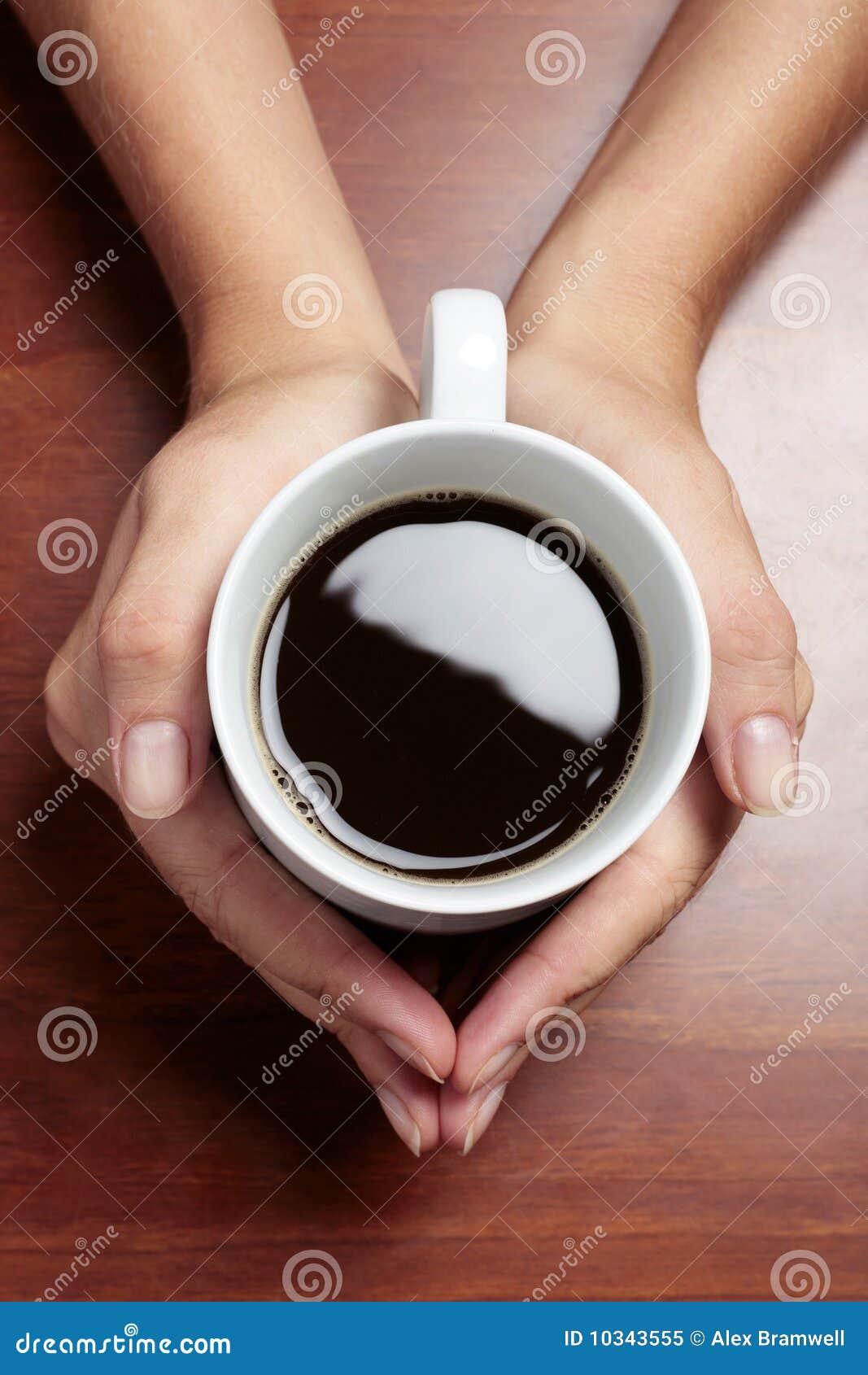 Coffee in Hands stock image. Image of beverage, care - 10343555