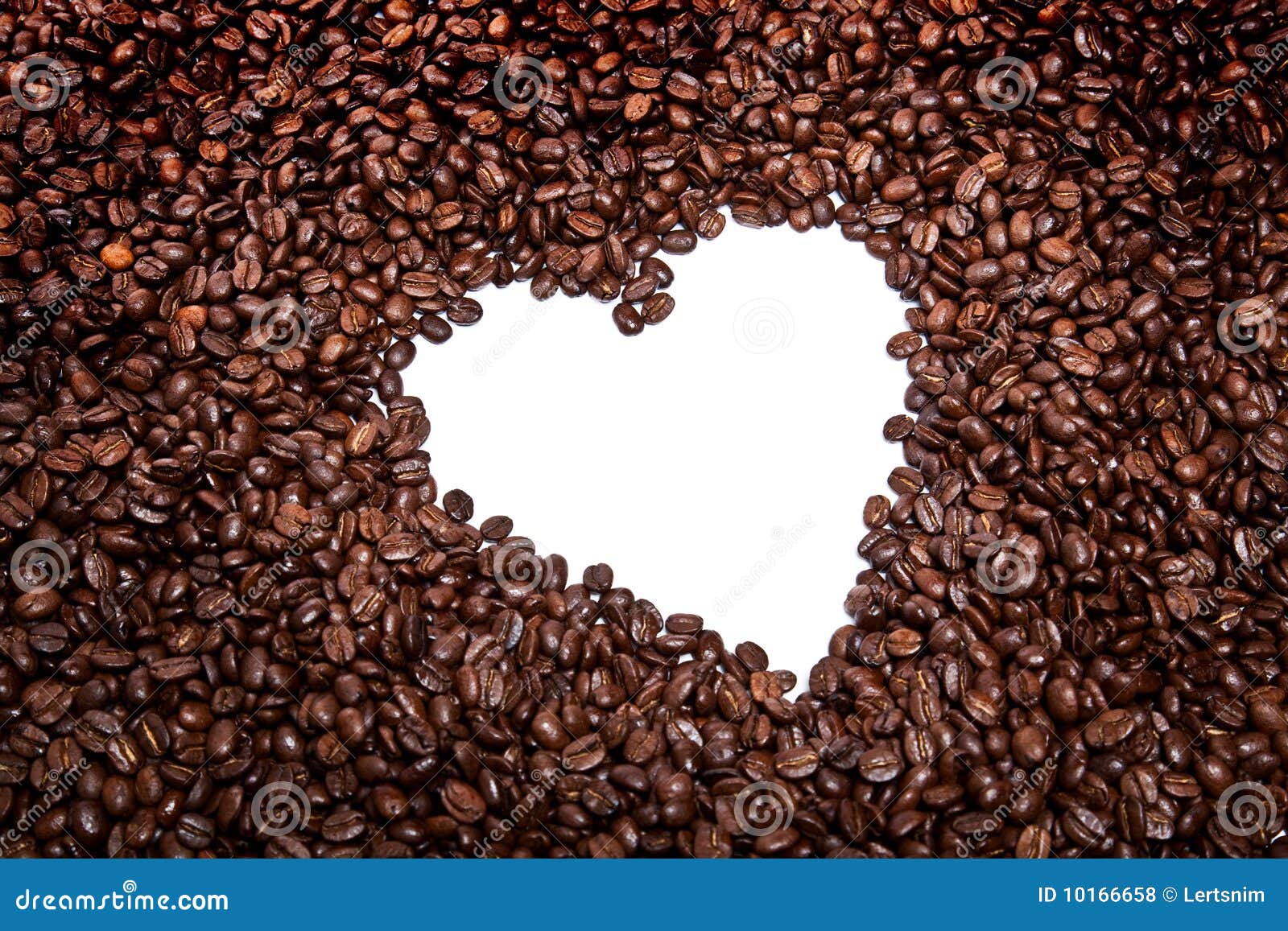 Coffee heart stock photo. Image of freshness, espresso - 10166658