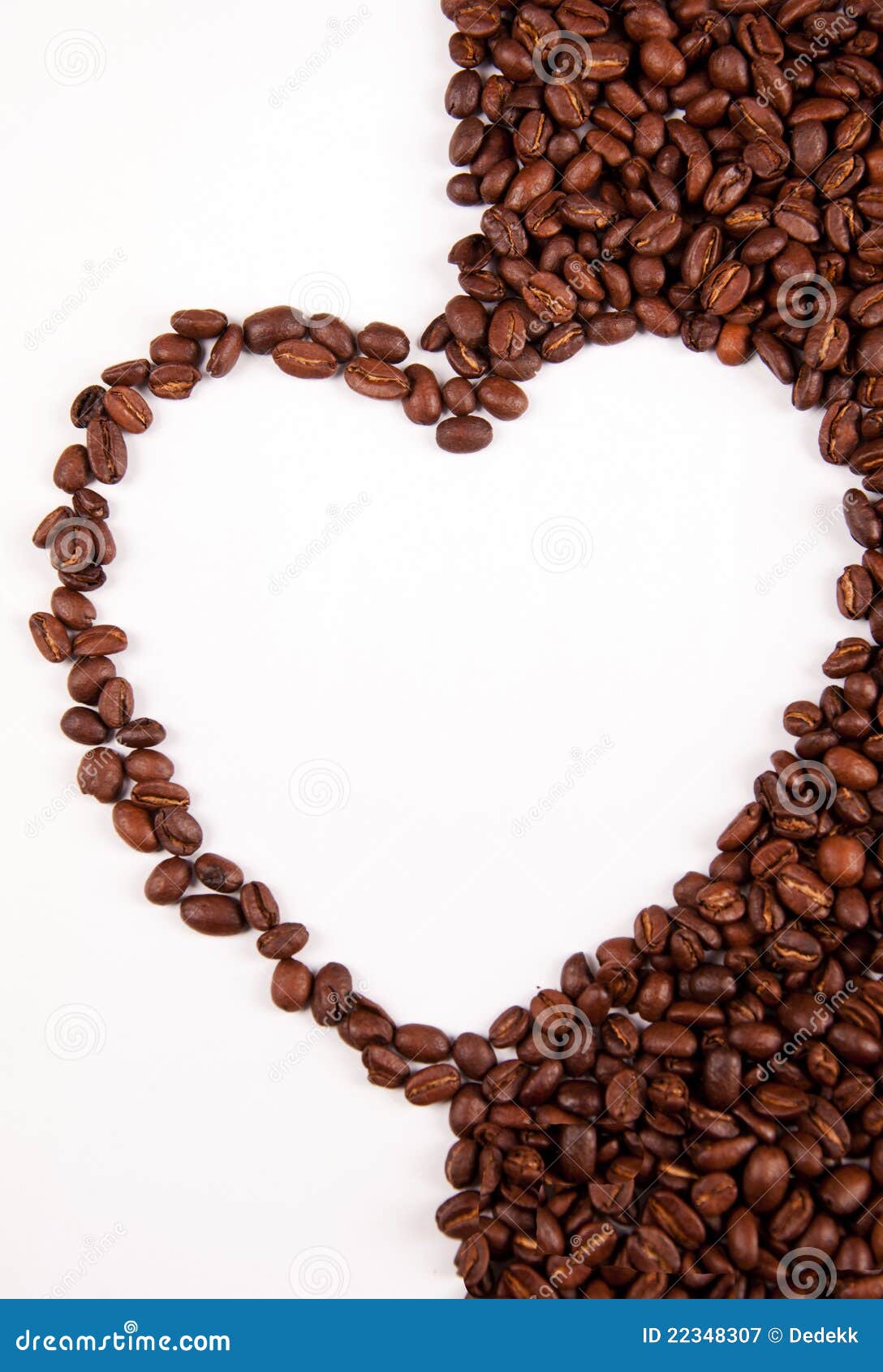 Coffee heart stock image. Image of heart, black, drink - 22348307