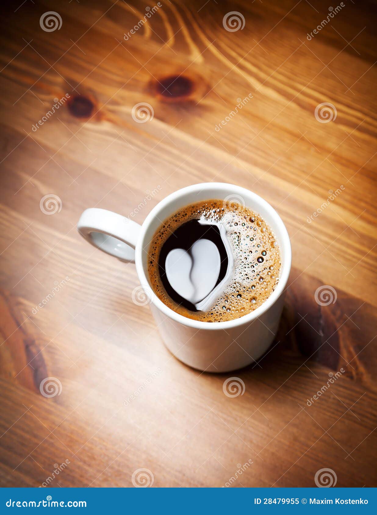 Coffee with heart image stock image. Image of espresso - 28479955