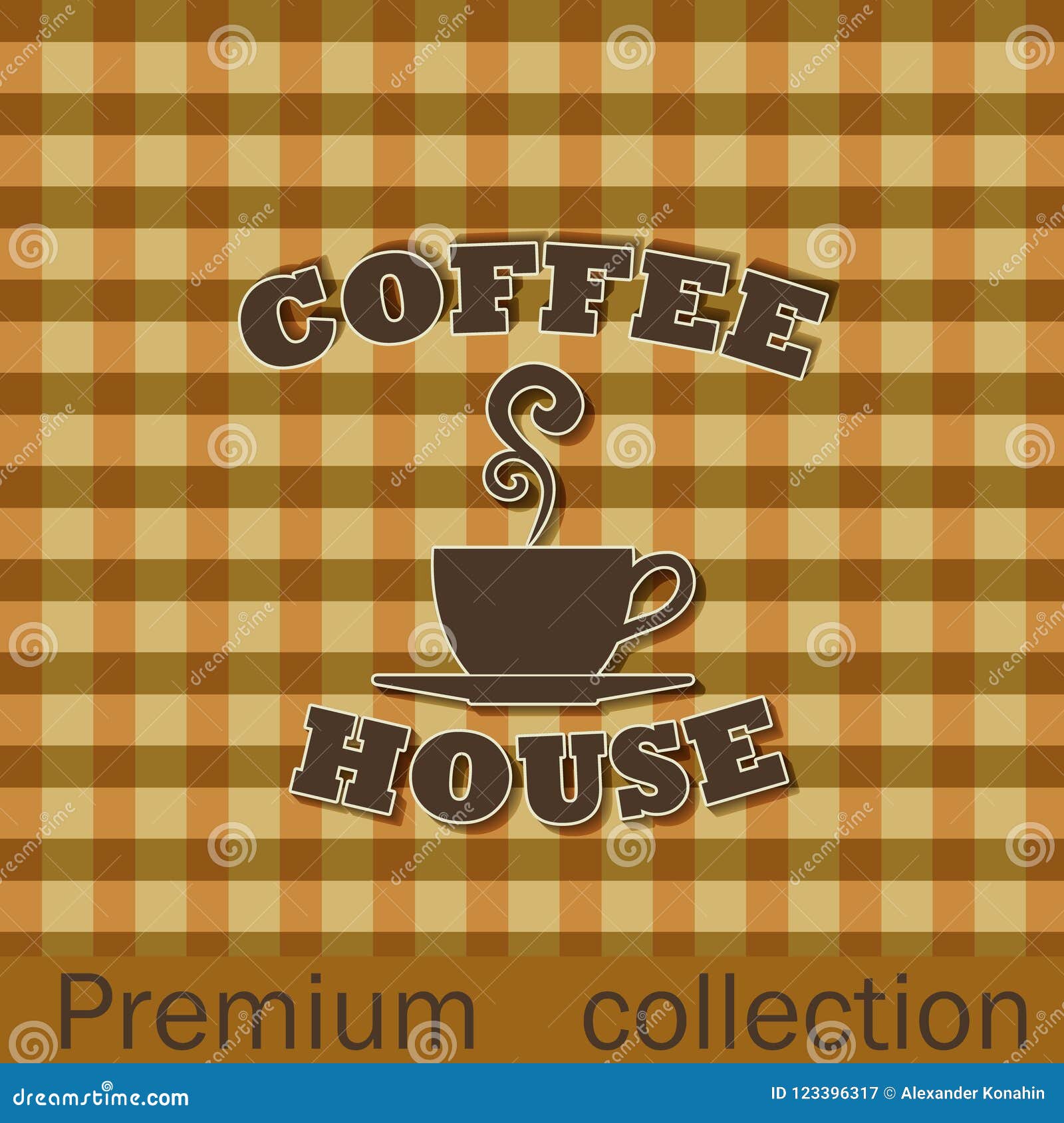 Coffee House Advertising Poster Stock Vector - Illustration of vector ...