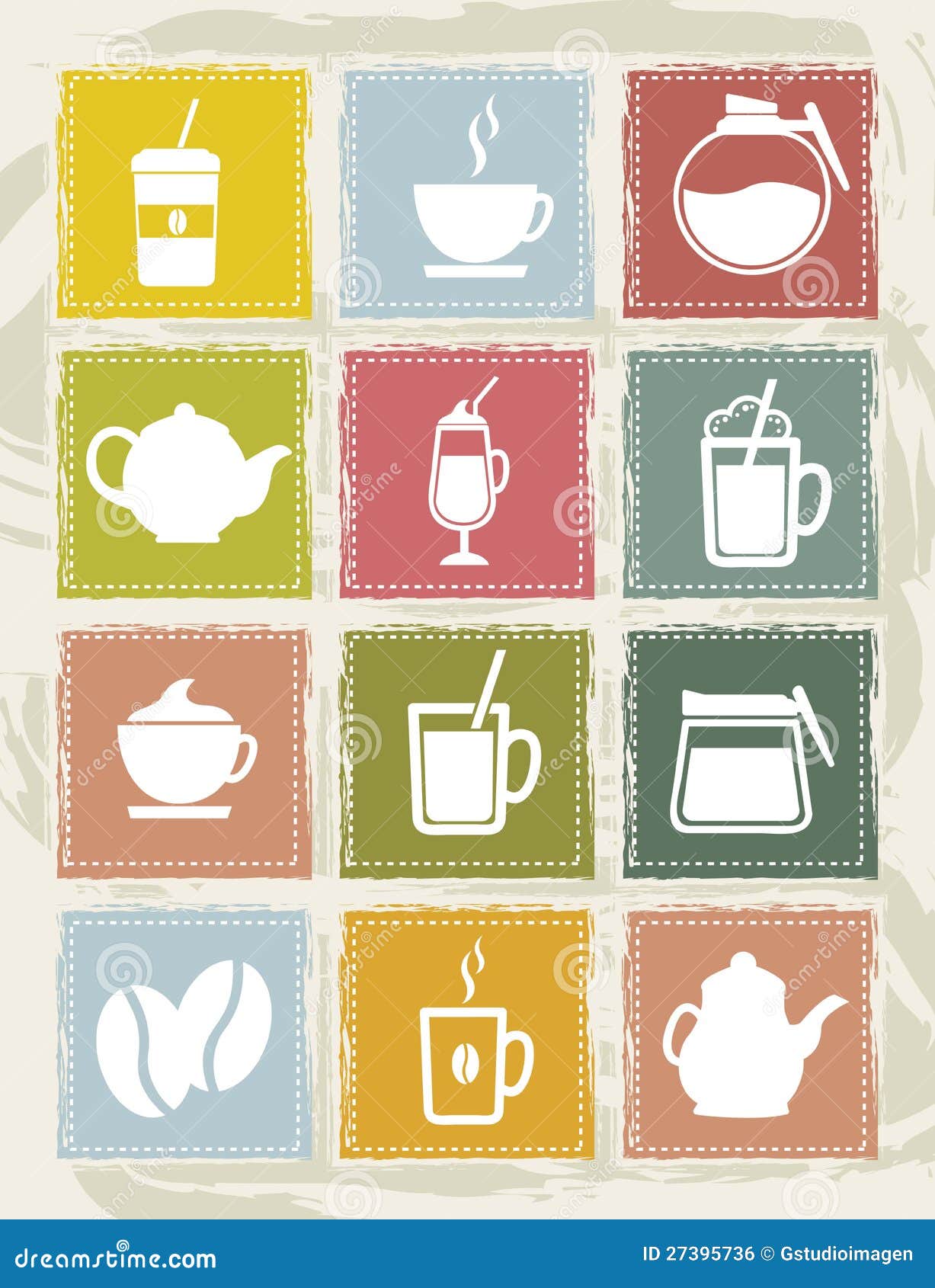 Vintage Coffee Icons Stock Illustrations – 6,659 Vintage Coffee Icons ...