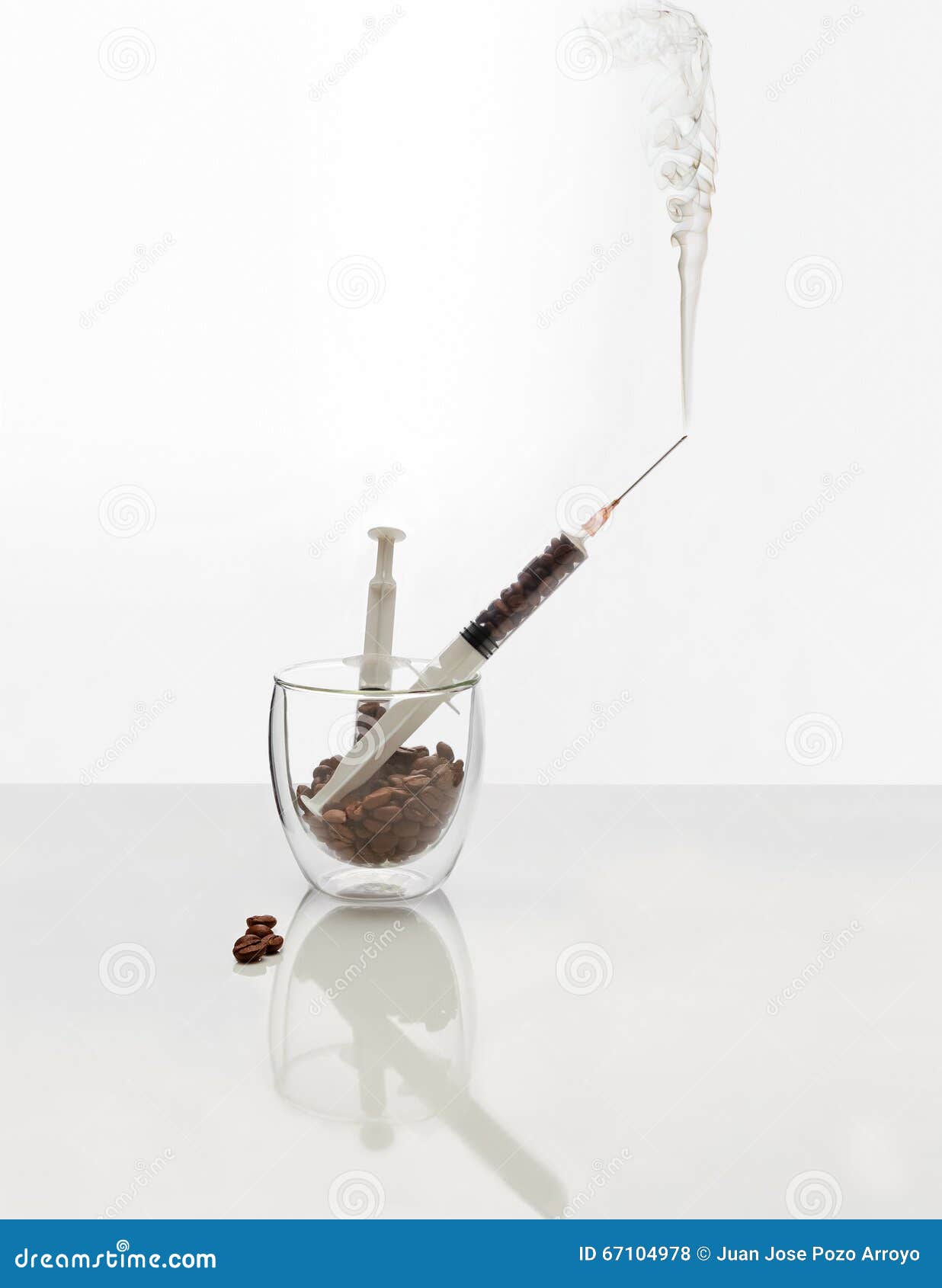 Coffee intravenous drug. stock photo. Image of blanca - 67104978