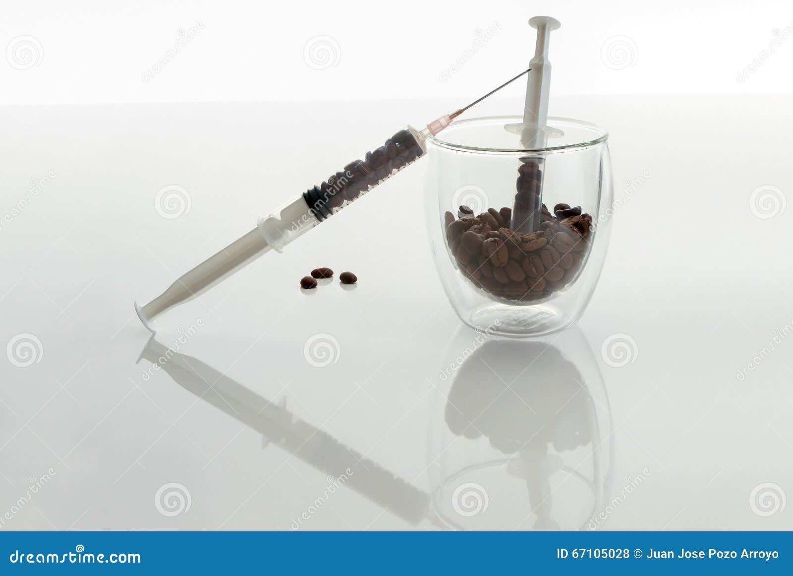 Coffee intravenous drug. stock photo. Image of beverage - 67105028