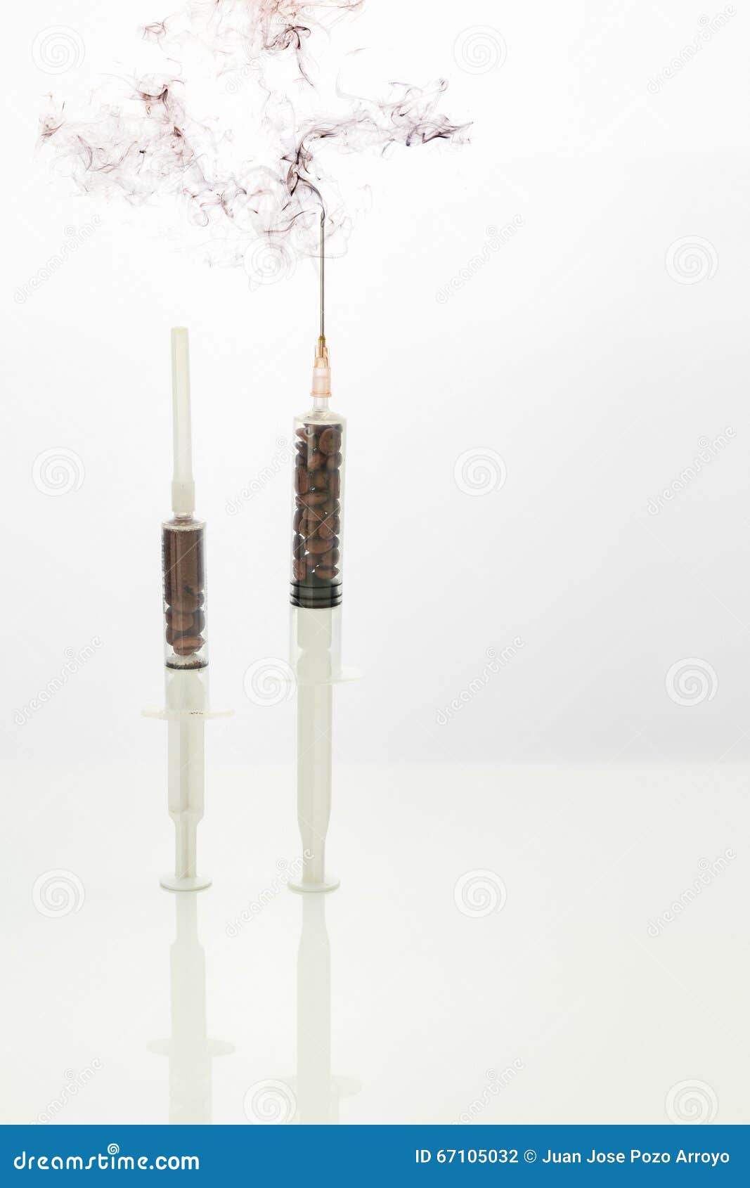 Coffee intravenous drug. stock photo. Image of disease - 67105032