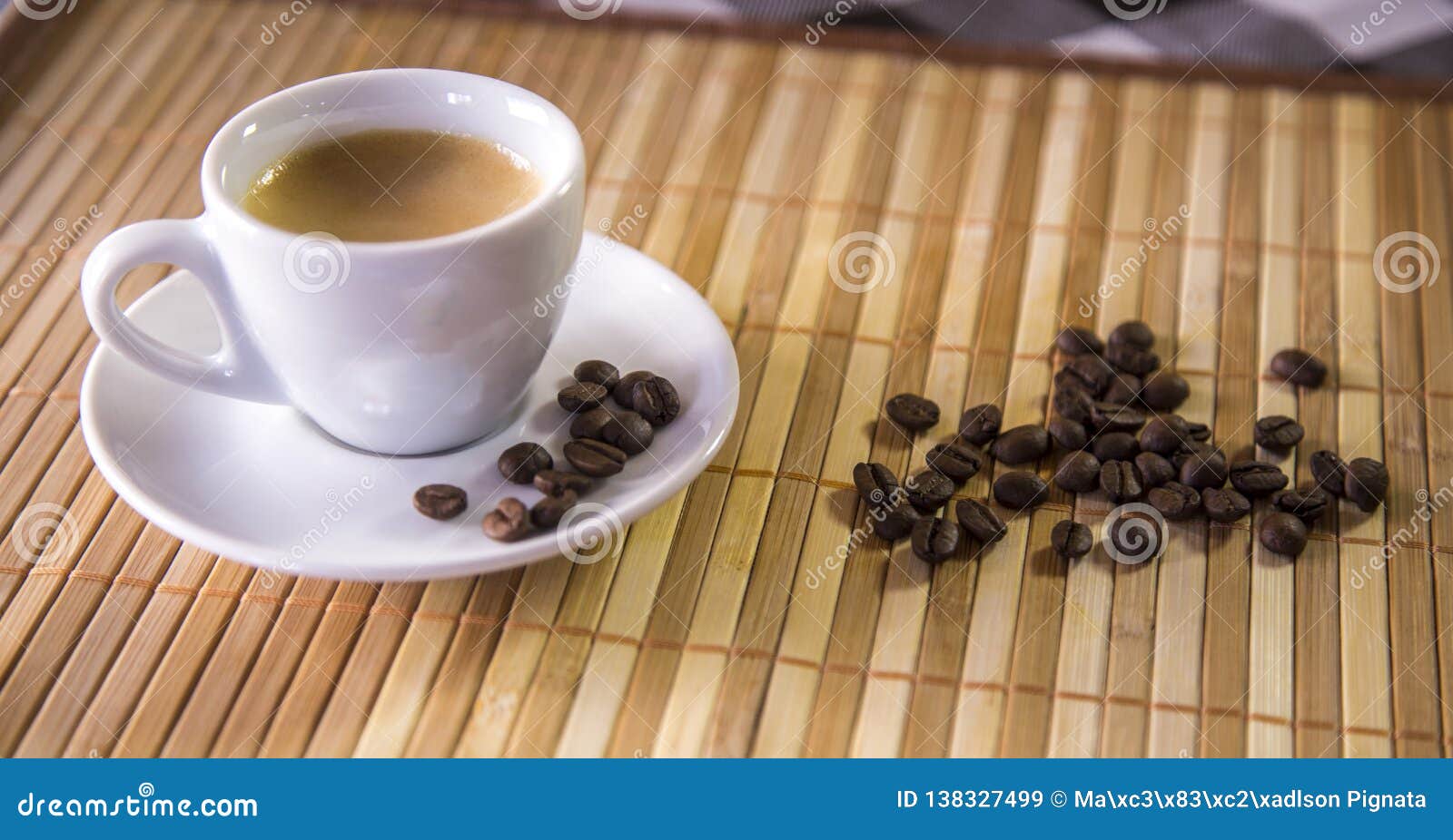 Coffee Isolated Close Concept Stock Image - Image of food, decoration ...