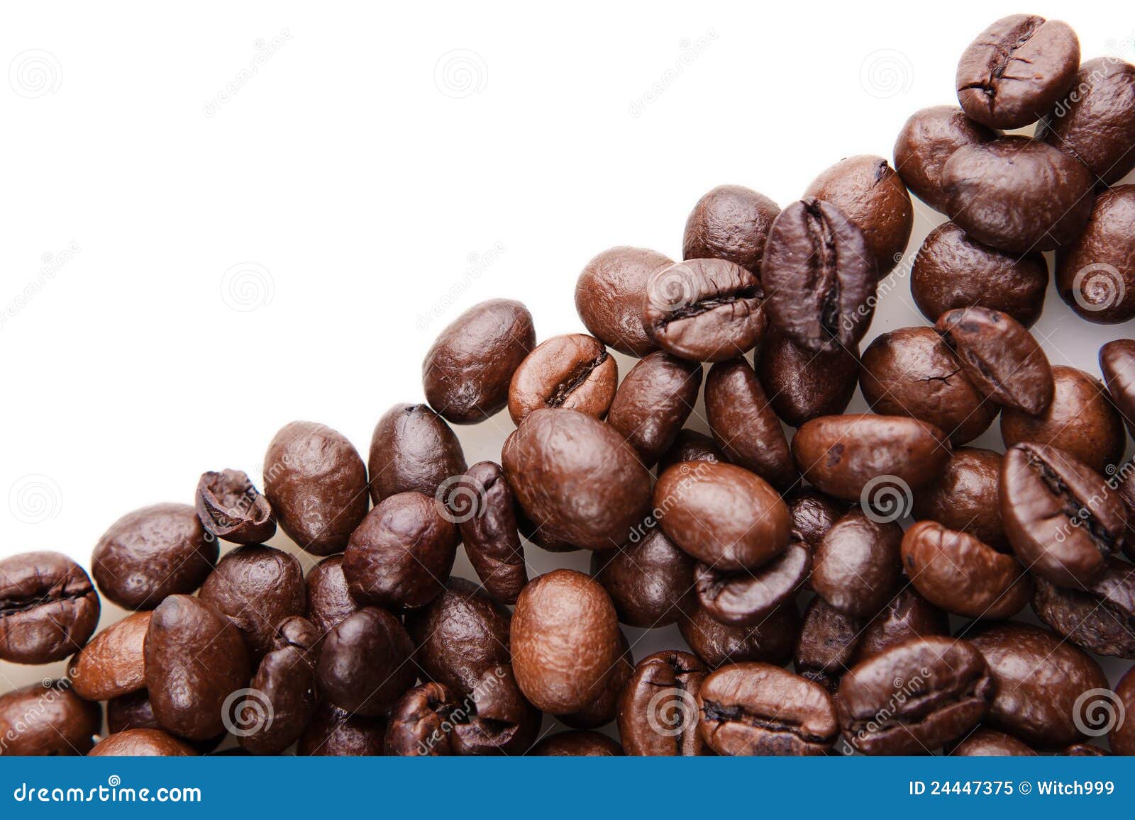 Coffee isolated on white stock image. Image of beans - 24447375