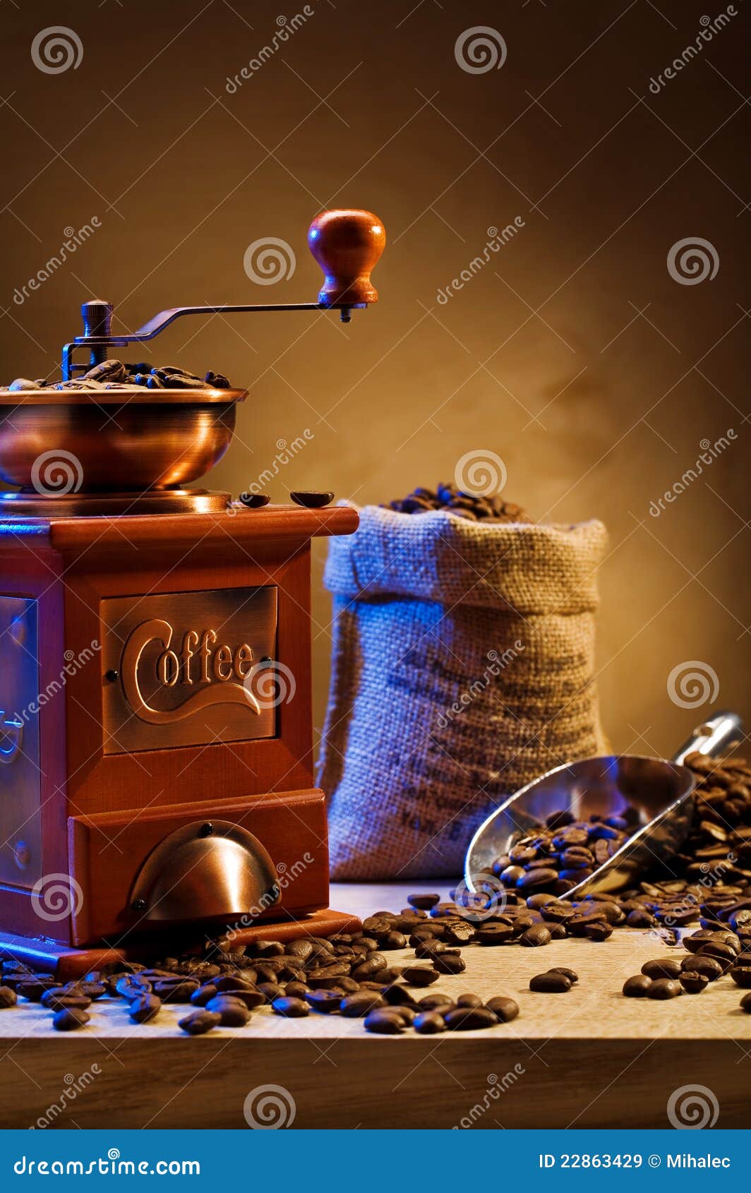 Coffee items stock image. Image of copper, freshness - 22863429