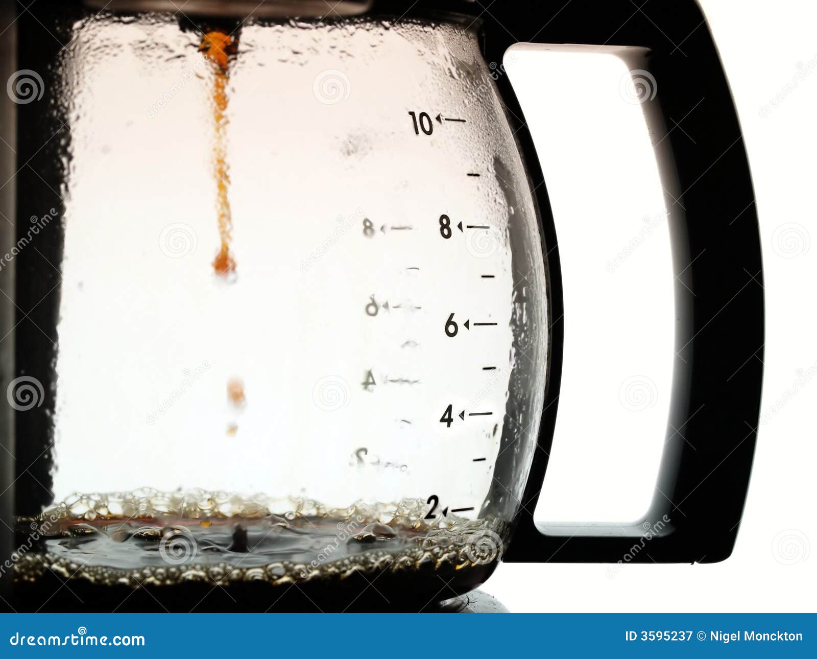 Coffee jug stock image. Image of stimulation, splash, caffeine - 3595237