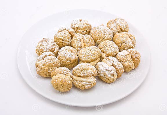 Coffee Kiss Biscuits stock photo. Image of flavor, kiss - 13924440