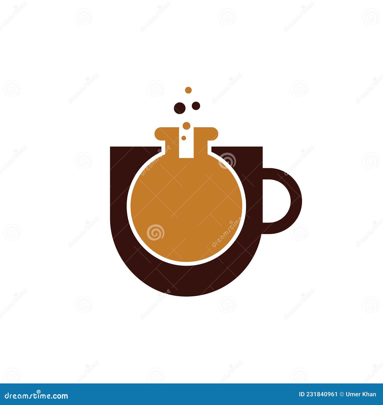 Coffee Lab Logo Design Vector. Stock Vector - Illustration of company ...