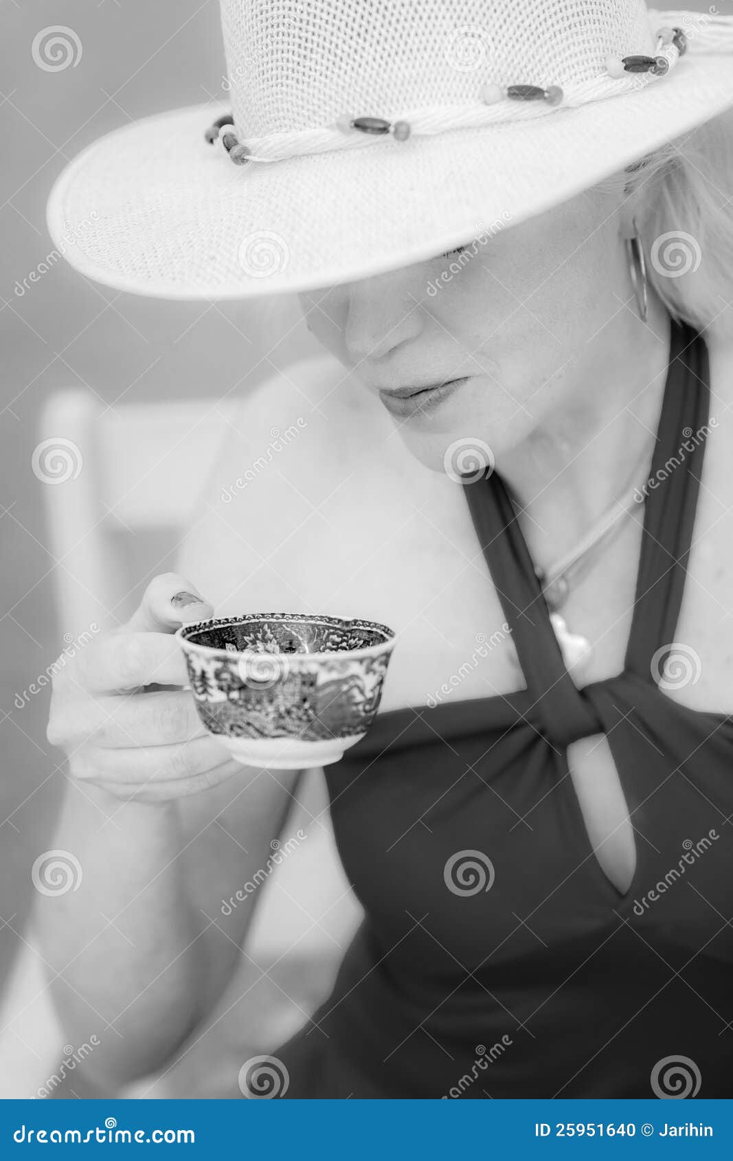 Coffee lady stock photo. Image of drink, summer, lady - 25951640