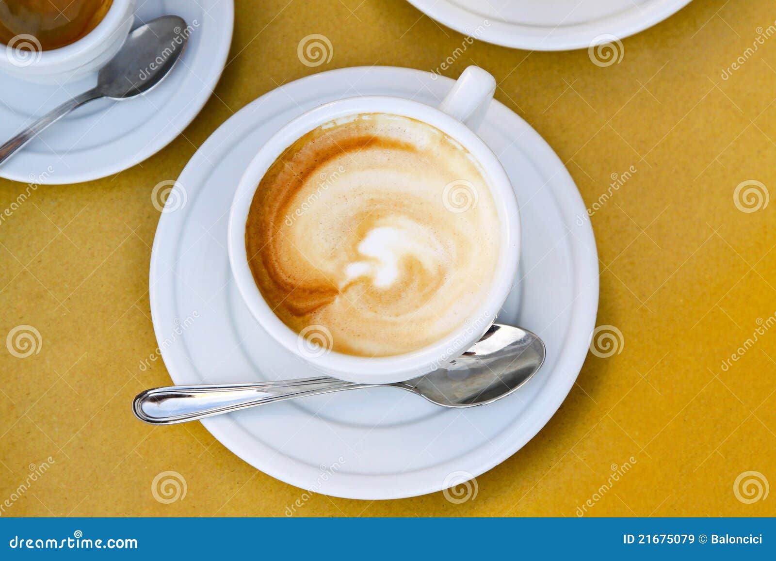 Coffee late stock image. Image of italian, late, espresso - 21675079