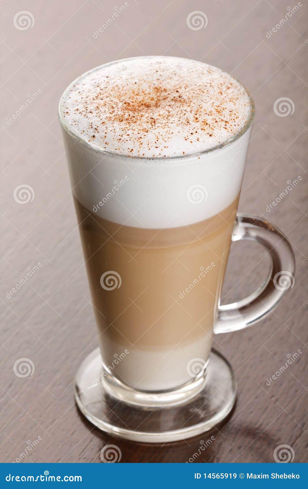 Coffee Latte stock image. Image of cream, kitchen, closeup - 14565919