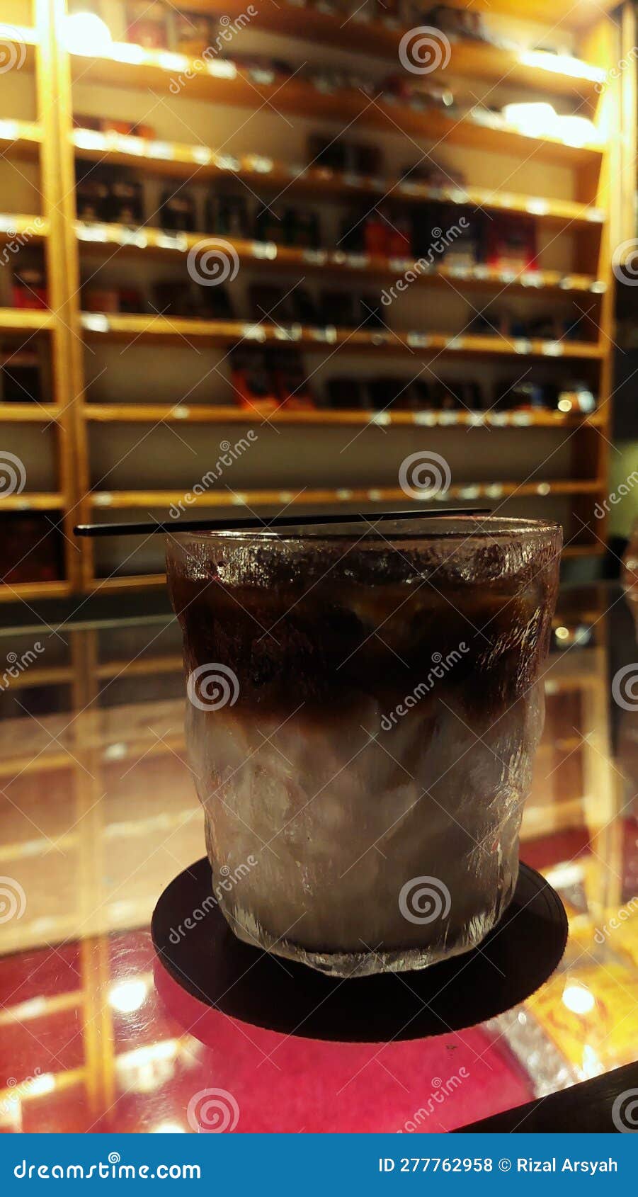 Coffee Latte in the Cafe so Calm Stock Photo - Image of calm, latte ...