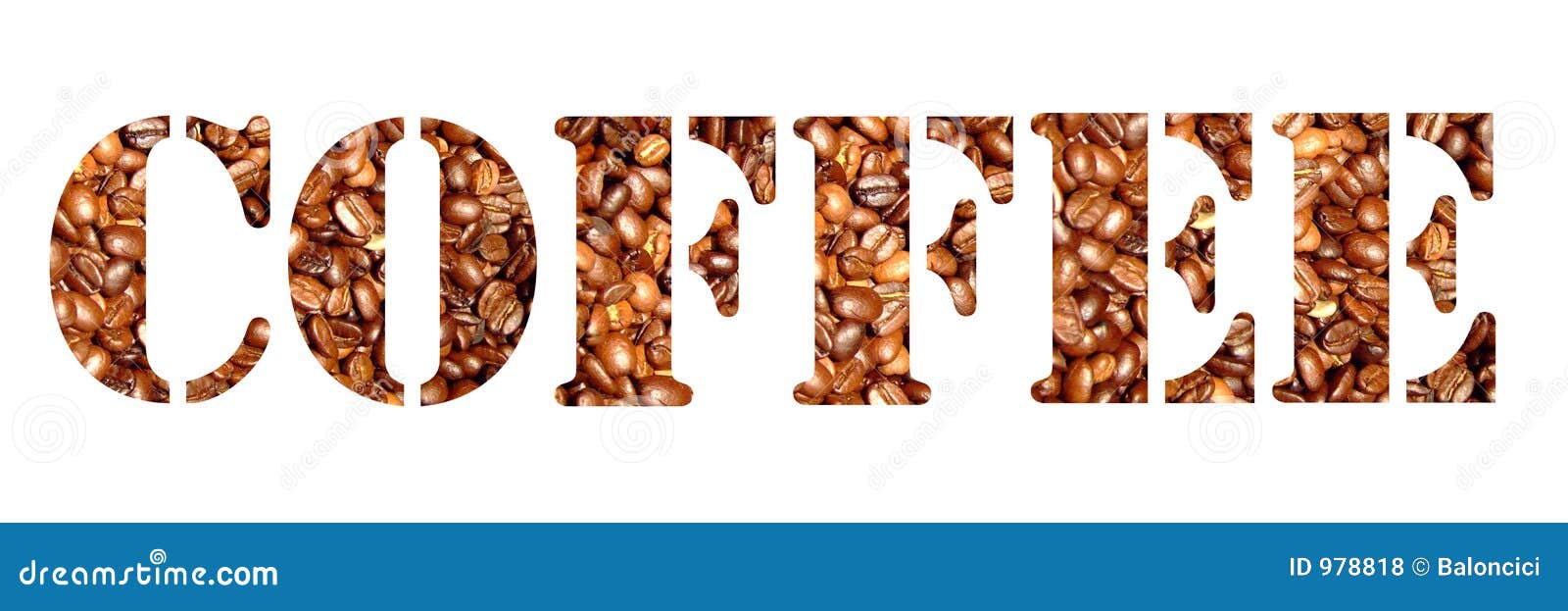 Coffee Letters Picture. Image: 978818