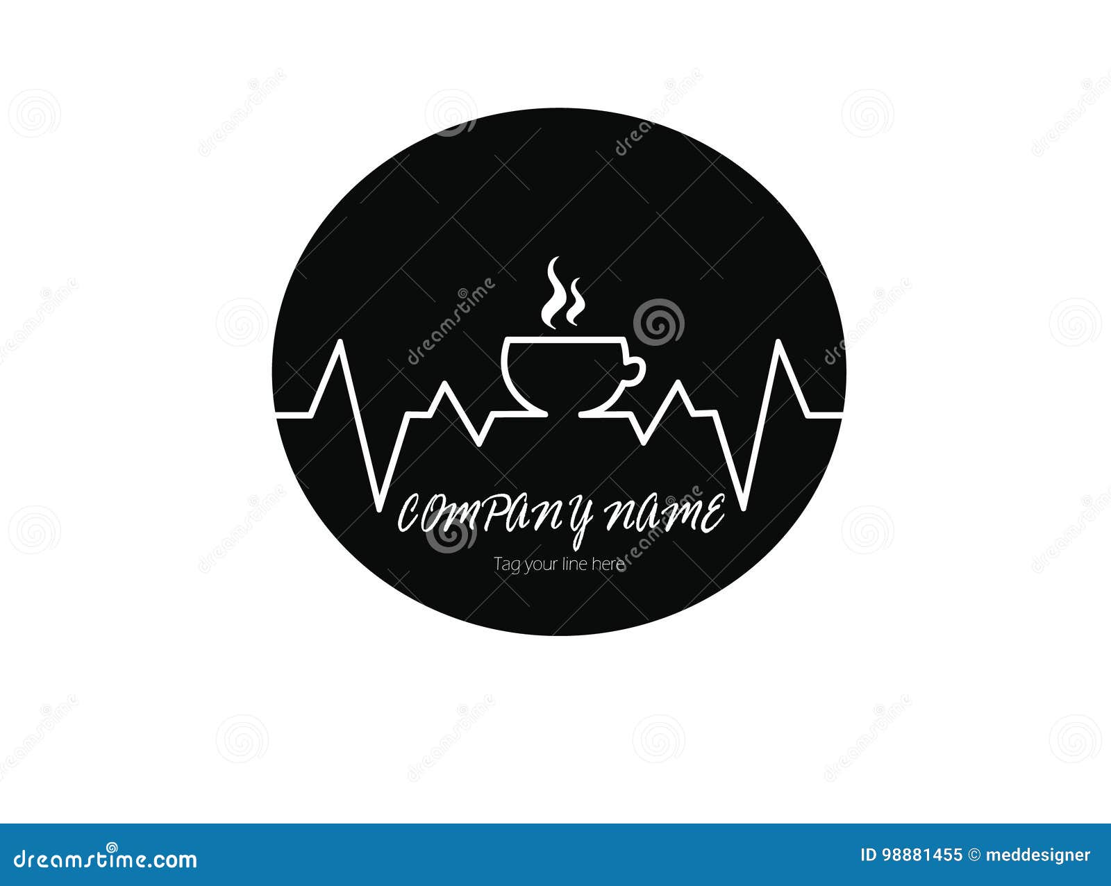 Set Of Coffee Life Icons. Coffee Lover Lifestyle Logo. Coffee Shop Or ...