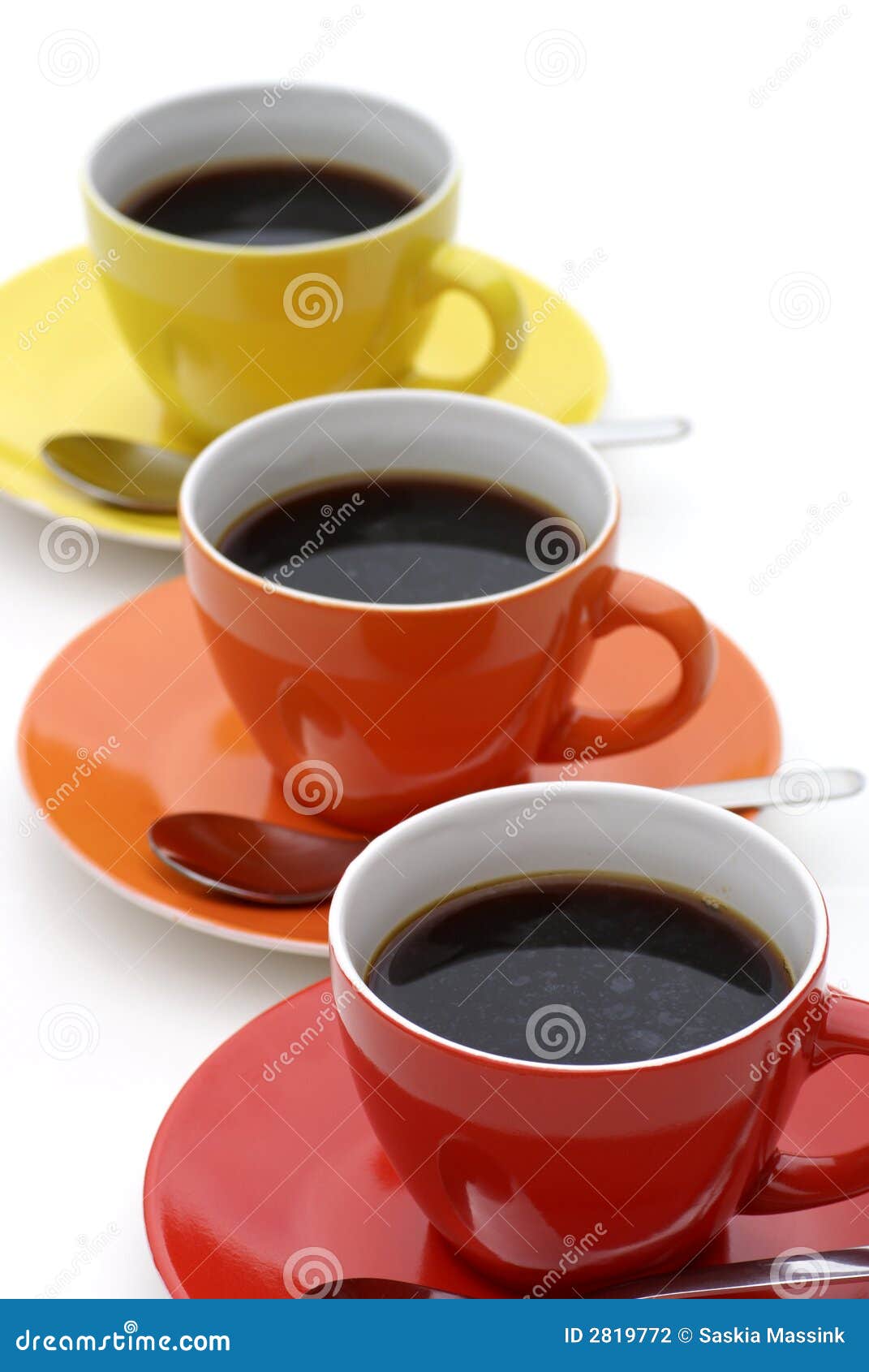 Coffee in line. stock photo. Image of coffee, isolated - 2819772