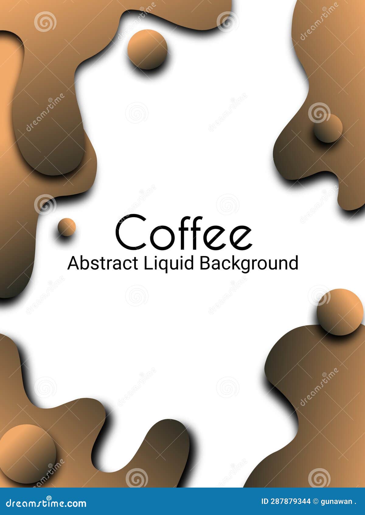 Coffee Liquid Background, Abstract Liquid Background, Minimalist Modern ...