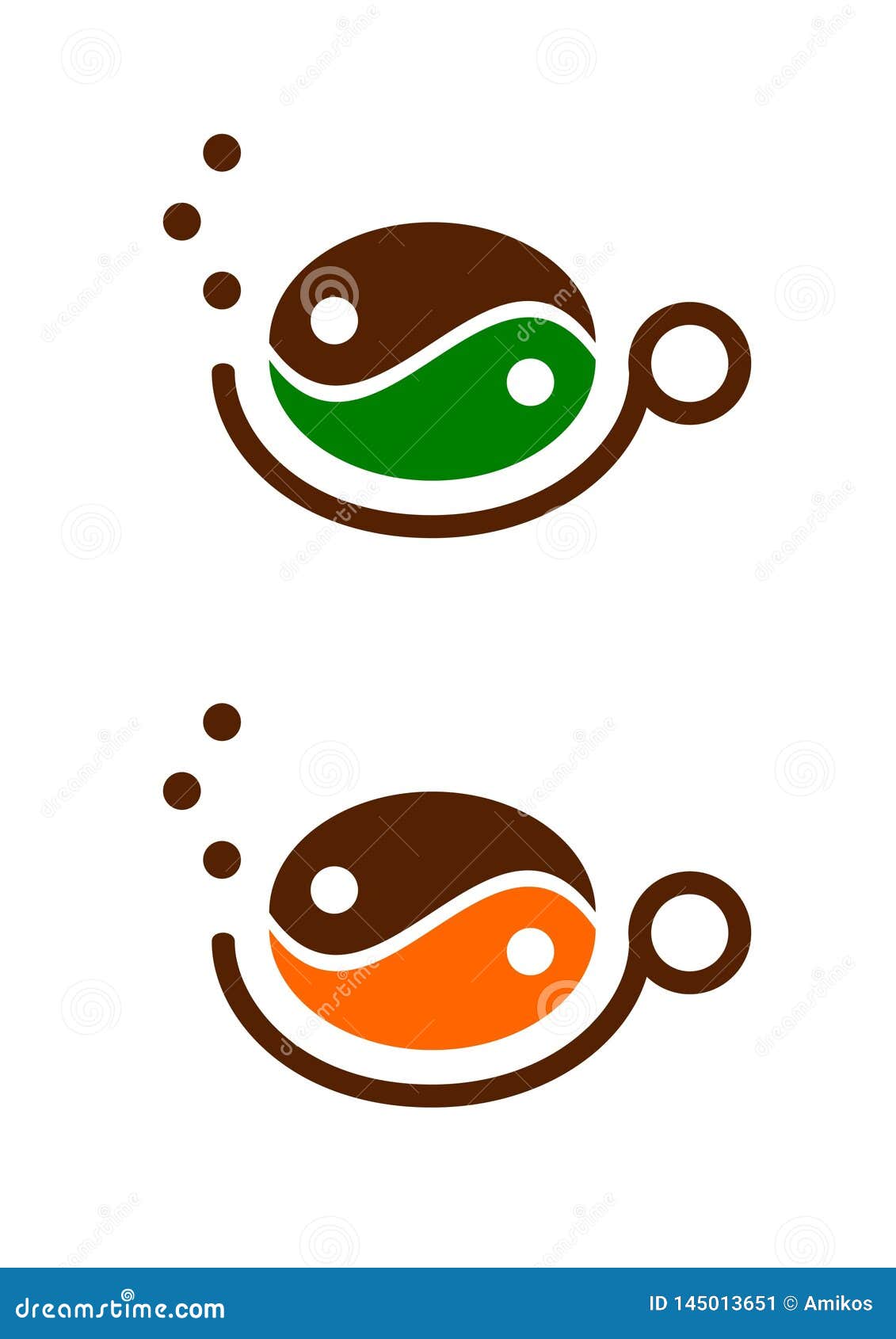 Coffee logo. Coffee fish stock image. Illustration of caffeine - 145013651