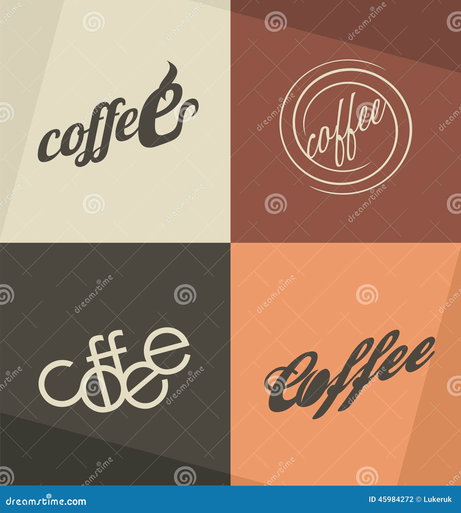 Coffee Logo Concepts and Ideas Stock Vector - Illustration of based ...