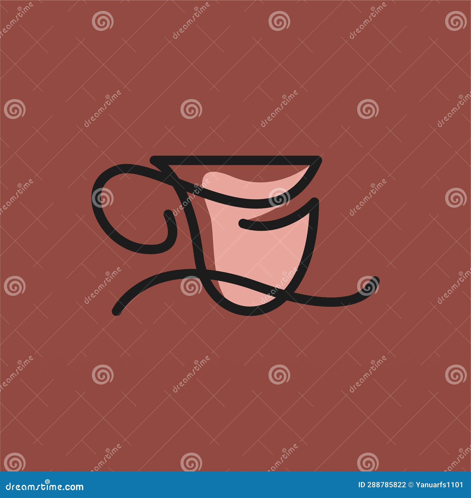 Coffee Logo Design Concept. Coffee Drink Logo Template Stock ...